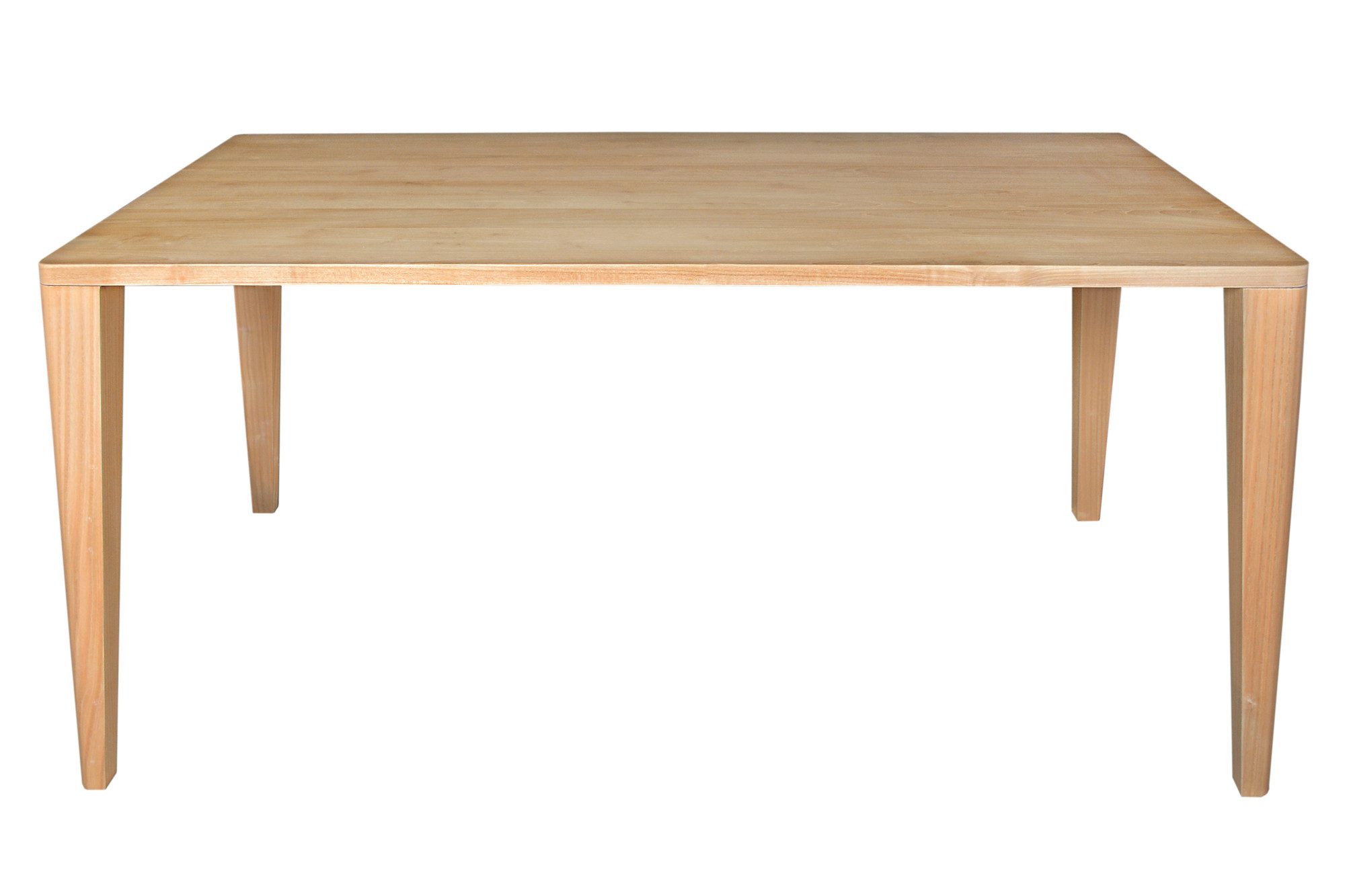 dynamic24 Esstisch, Tisch 160x90 cm SCANDI BLONDE Holz natur, Esstisch aus massivem Sungkaiholz ...