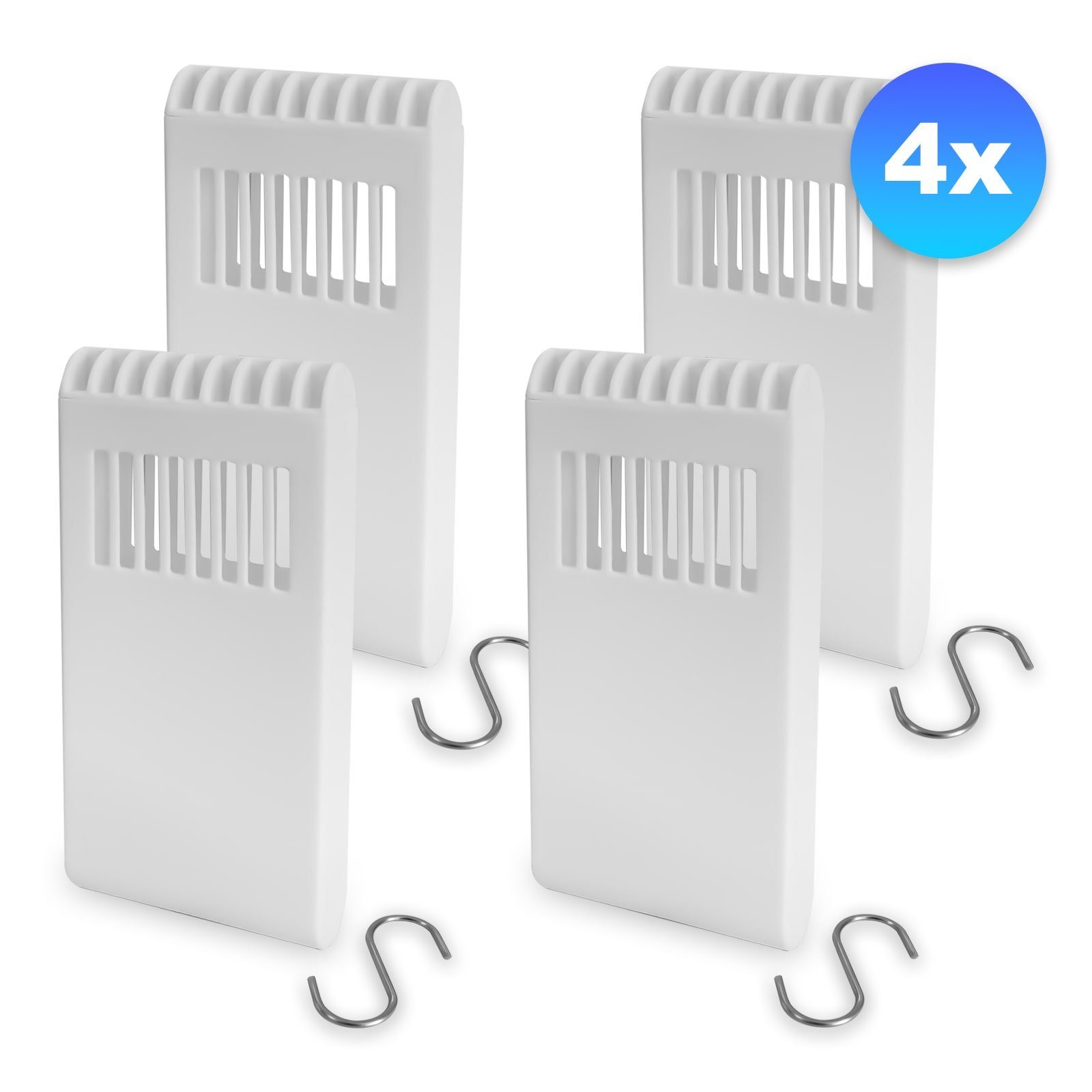 Eaxus Luftbefeuchter 4er Set Wasserverdunsterhumidifier Für Heizung