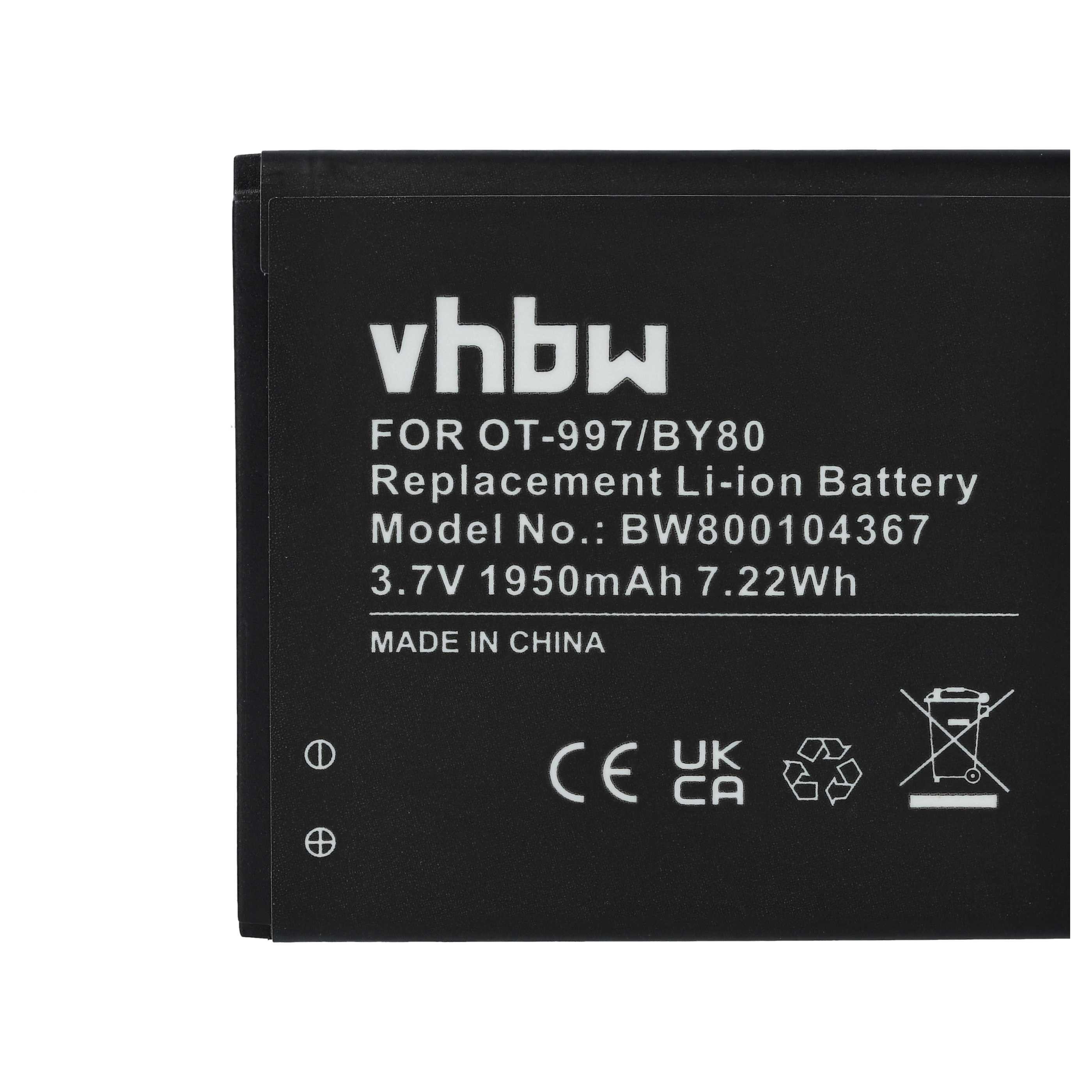 vhbw Akku Ersatz für Alcatel BY80, TLiB32E, TLiB5AF, CAB32E0002C1 ...