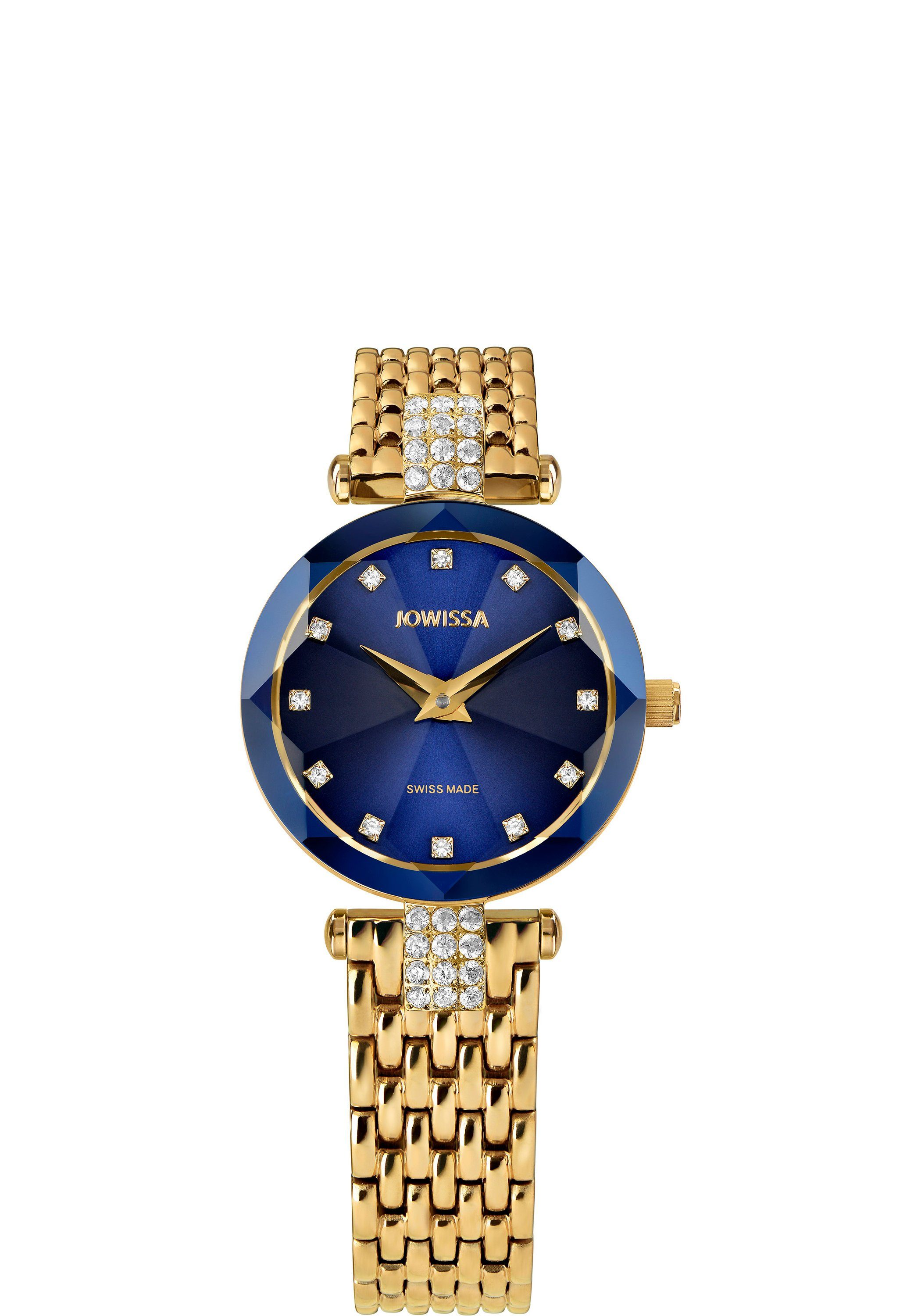 JOWISSA Schweizer Uhr Facet Strass