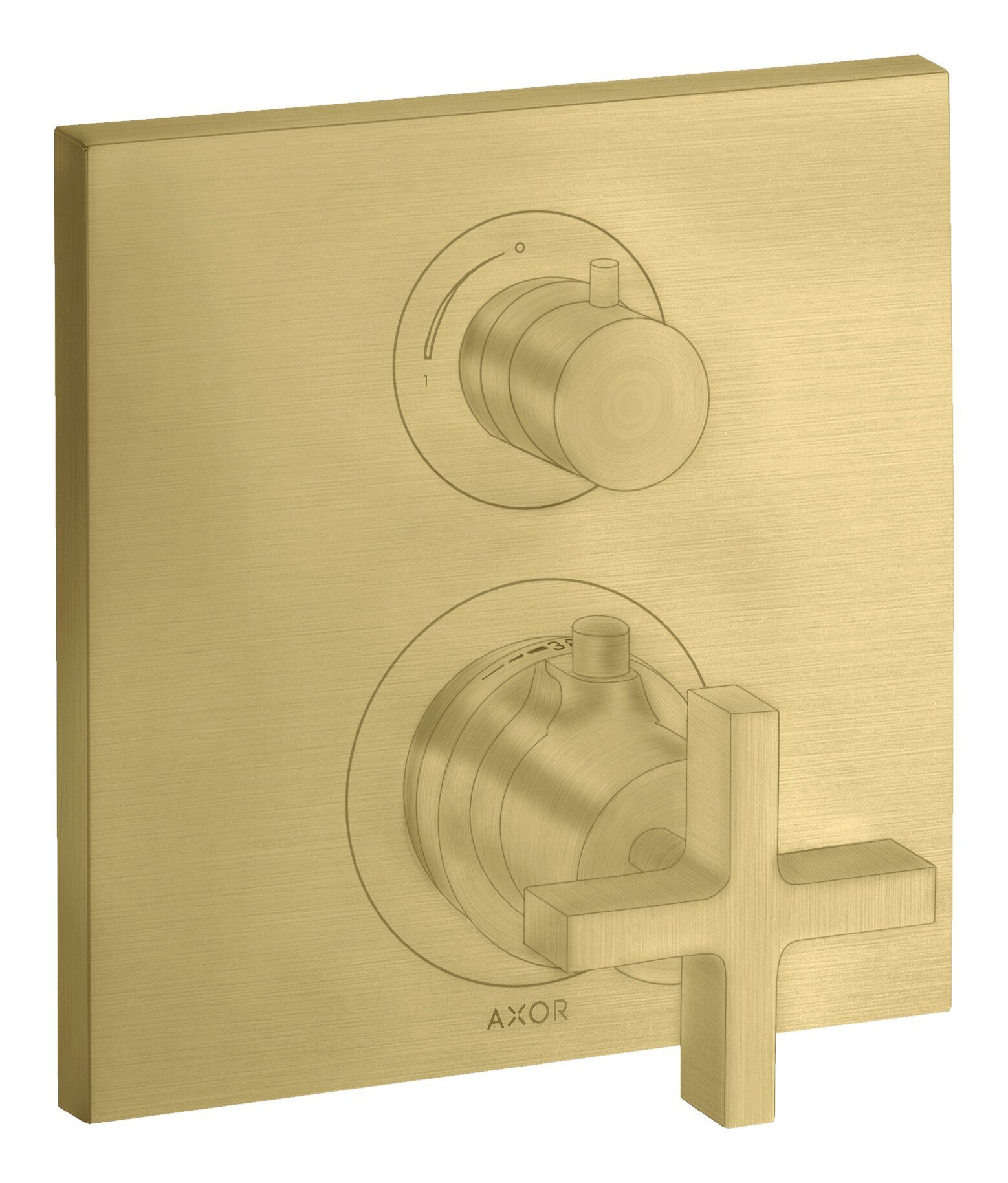 Hansgrohe Unterputzarmatur Axor Citterio Thermostat Mit Absperrventil