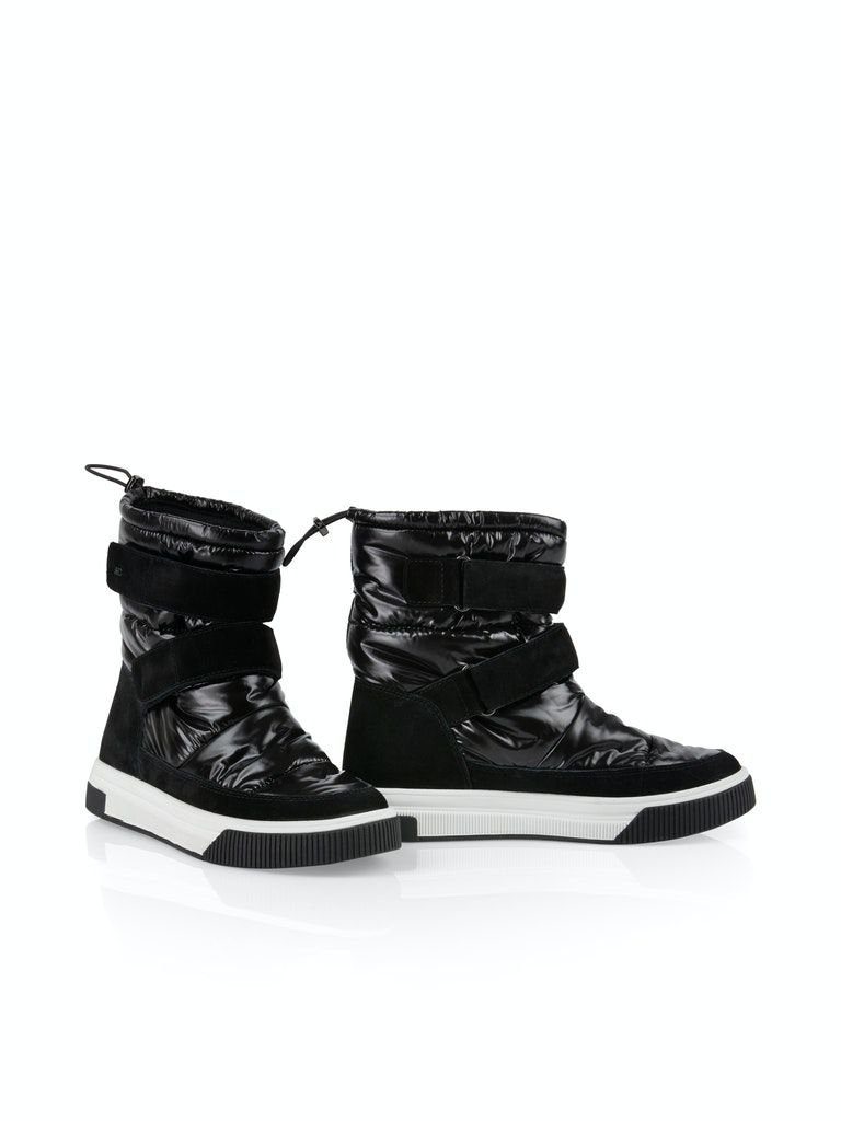 Marc Cain Boots Elegant Freizeit Leder-/Textilkombination Stiefelette ...