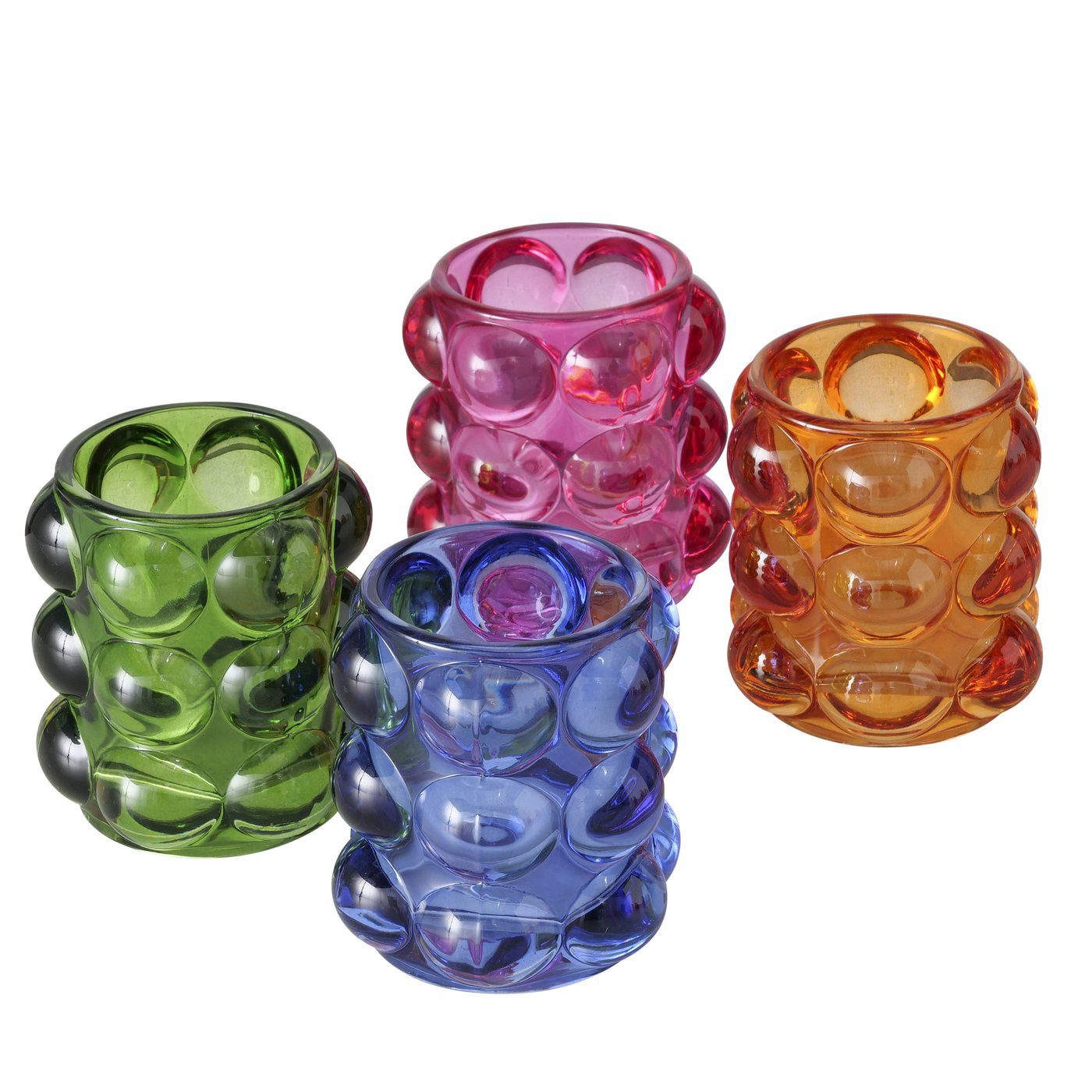 Boltze Windlicht 4er Set Teelichthalter 10 Cm Kerzenständer