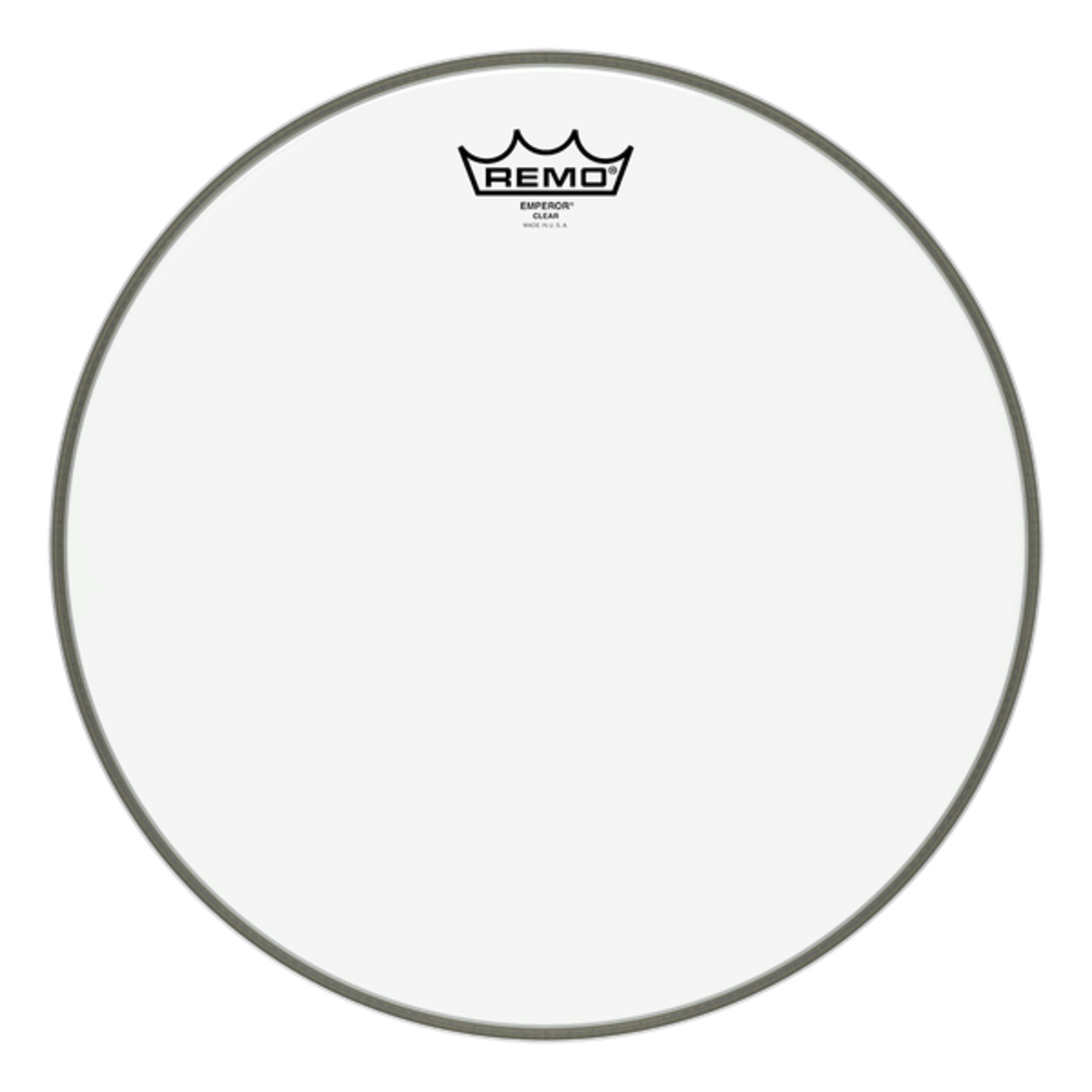 Remo Bass Drum, Emperor Clear 18", BassDrum Batter/Reso