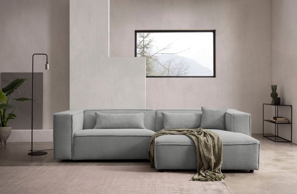 Leger Home By Lena Gercke Ecksofa Piara Mit Kedernaht In Cord Oder