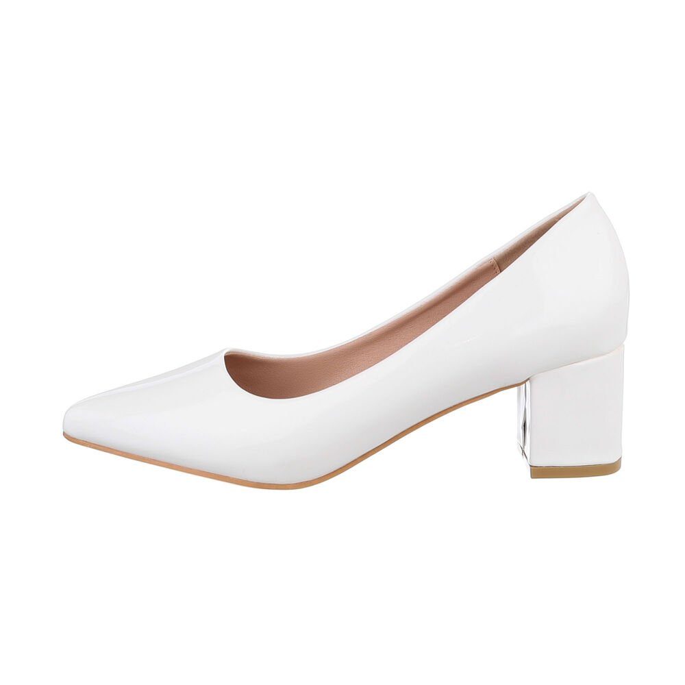 Weiße Blockabsatz Pumps für Damen online kaufen | OTTO