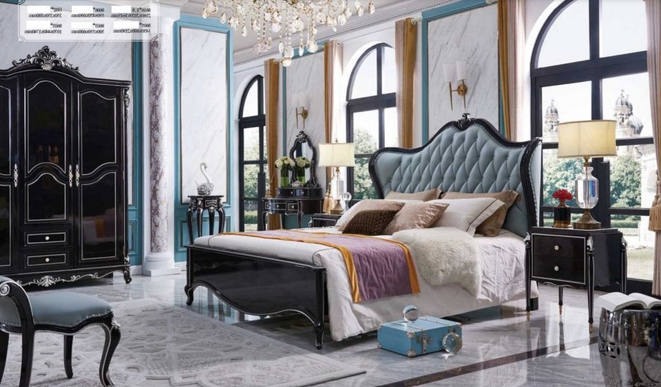 Jvmoebel Schlafzimmer Set Schlafzimmer Möbel Barock Rokoko Set 3tlg