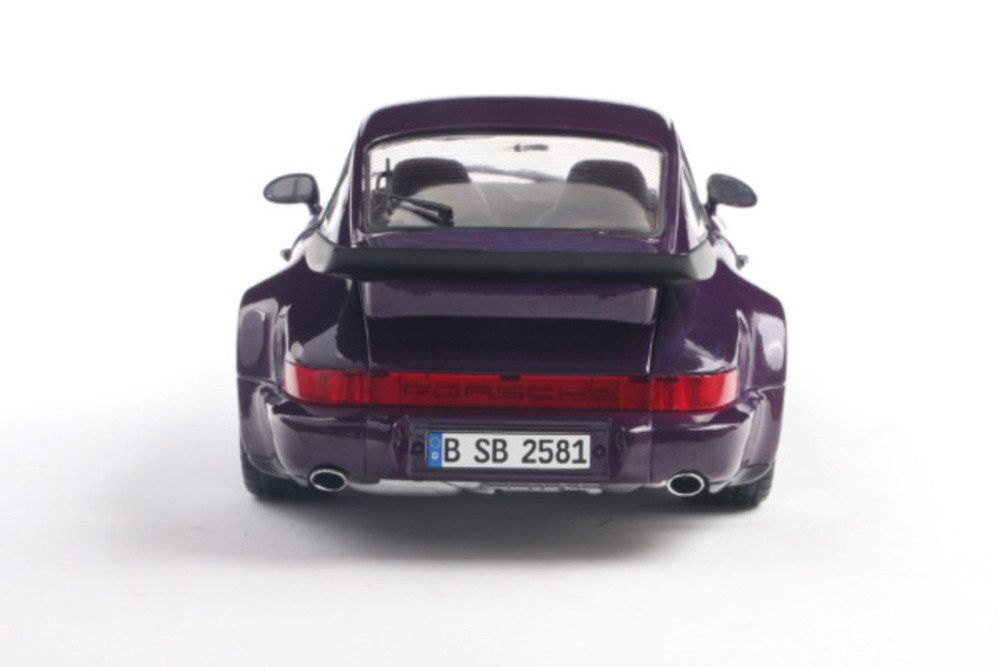 Solido Modellauto Porsche 911 (964) Turbo 1990 lila metallic, Maßstab 1 ...