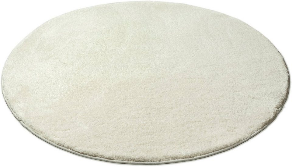 Hochflor Teppich Ilvi Andas Rund Höhe 31 Mm Extra Flauschig