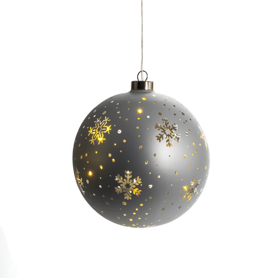 Kamelshopping Led Dekofigur Deko Kugel Aus Glas Mit Draht Lichterkette