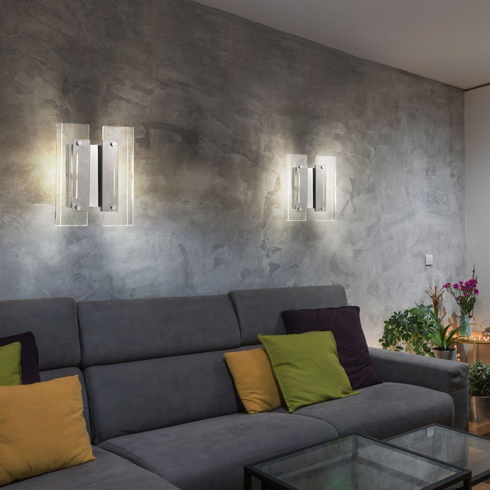 Etc Shop Led Wandleuchte Led Leuchtmittel Fest Verbaut Warmweiß 2er