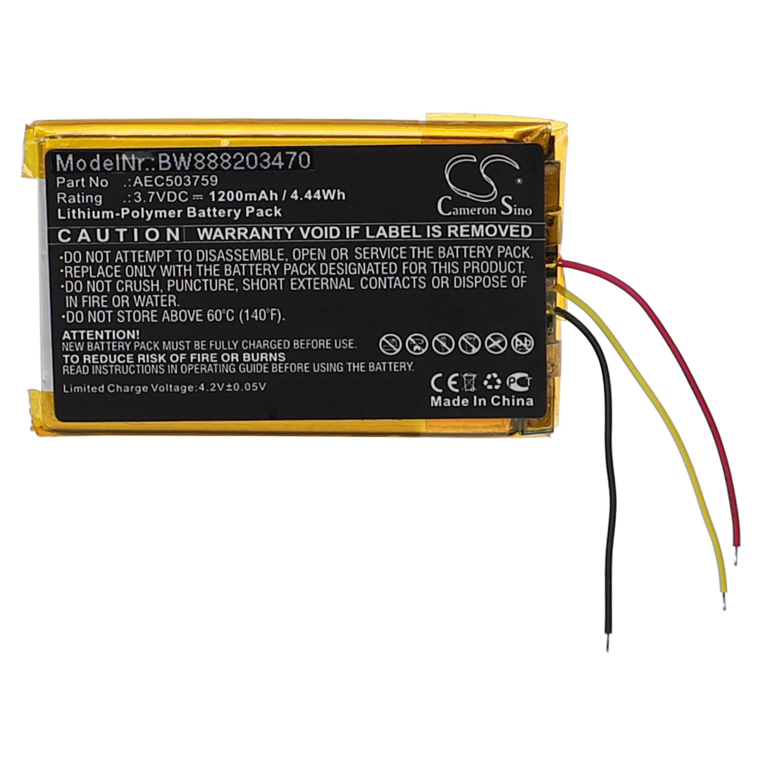 vhbw passend für SteelSeries Arctis 1, Arctis 3, Arctis 7, Arctis 7P Kopfhörer / Gaming-Headset ...