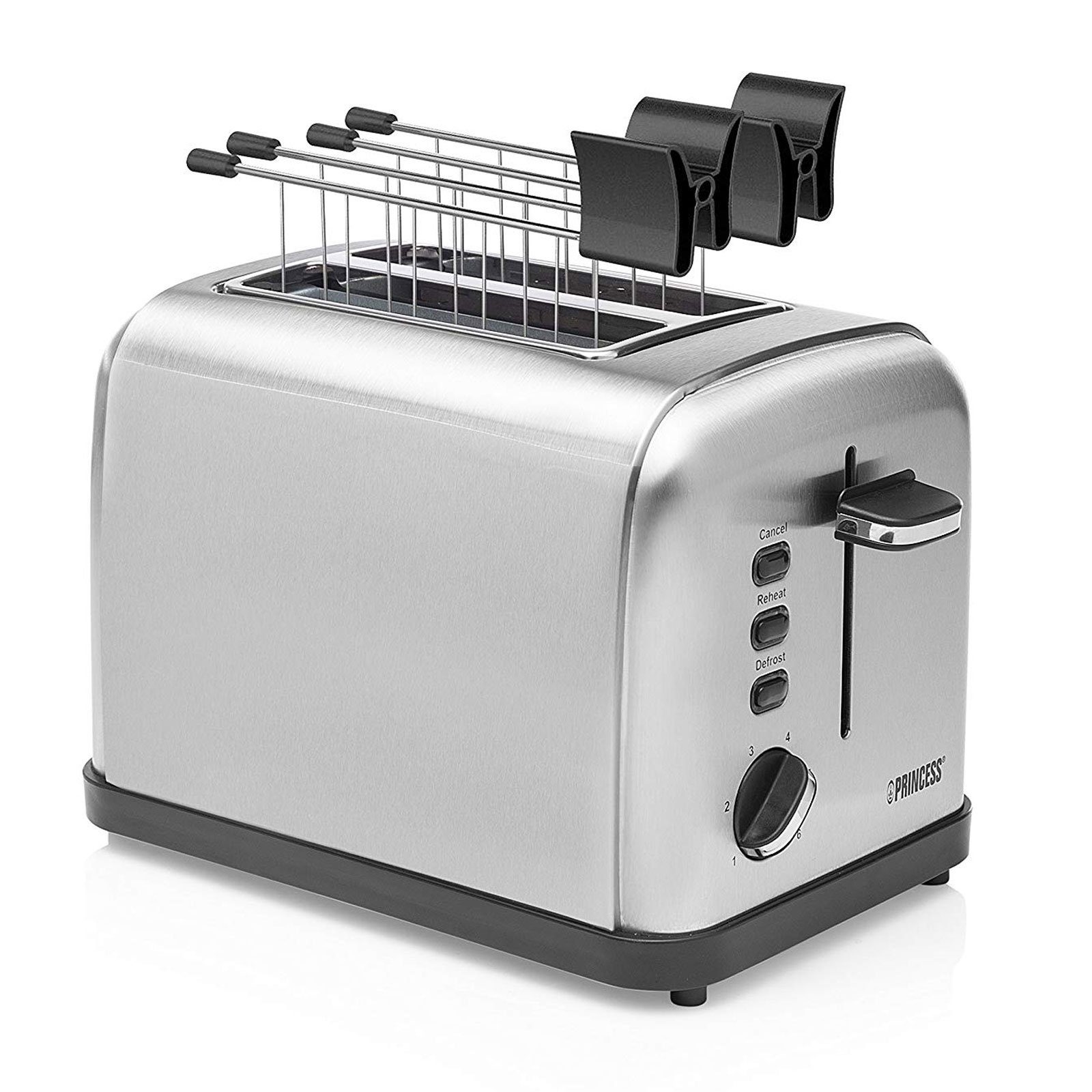 PRINCESS Toaster Toaster Edestahl, 920 W