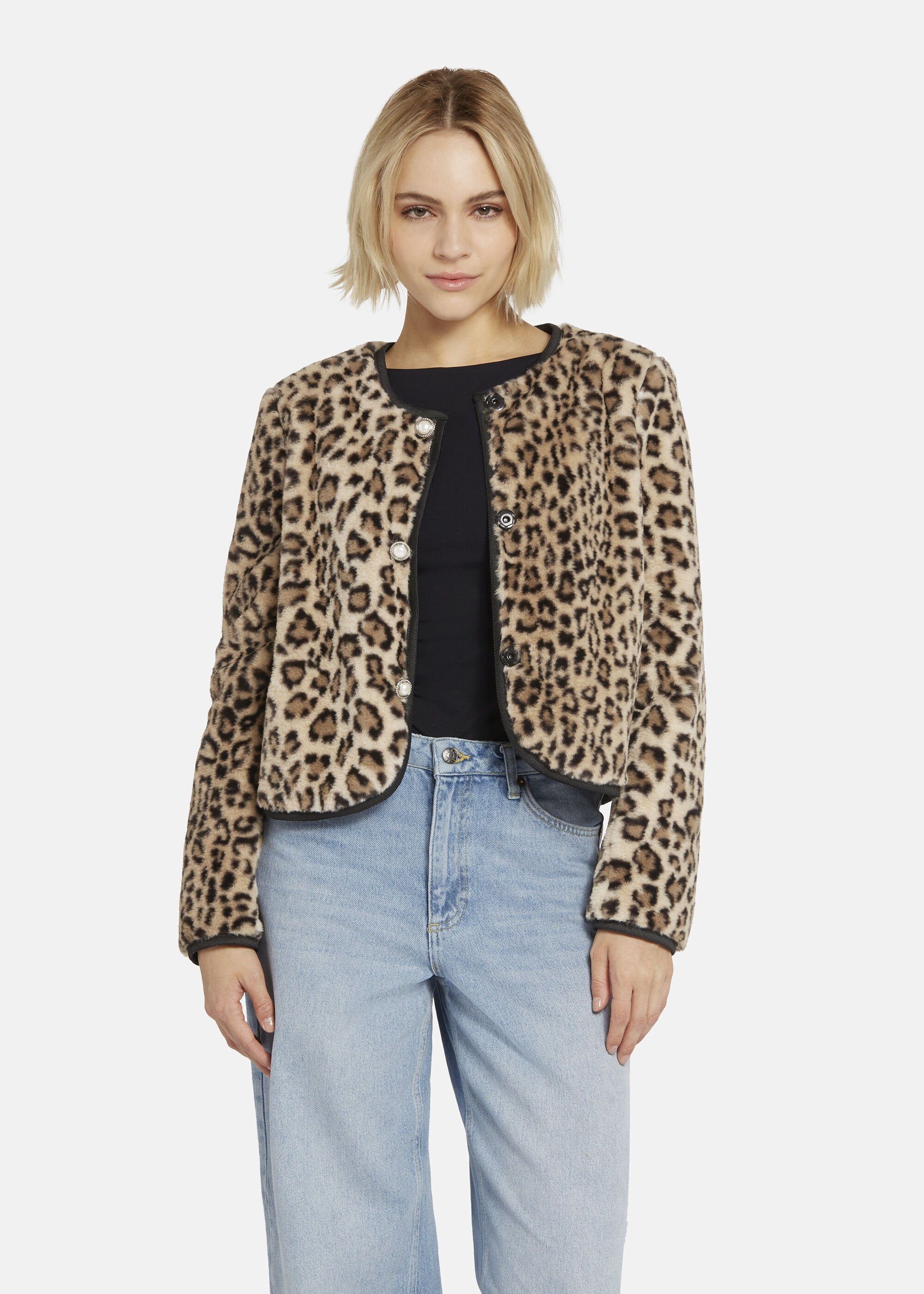 Nicowa Strickjacke ADIWO aus ECO-Fur