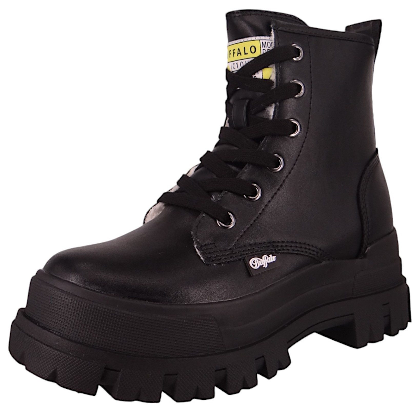 Buffalo 1622089 Aspha RLD Warm Black Stiefelette, Laufsohle aus ...