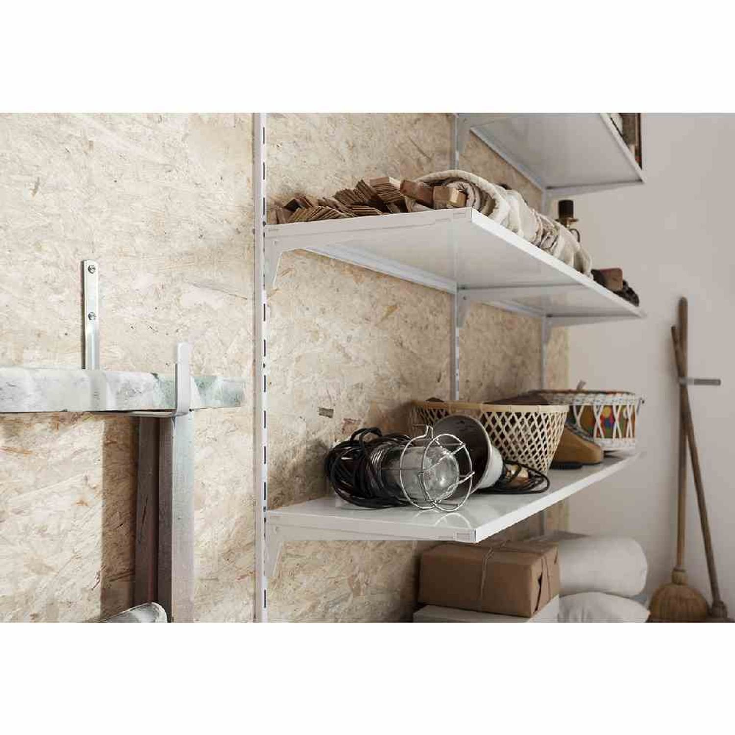 DIY Element System Regal Träger Pro, Länge: 350 mm, weiß WORK trend ...