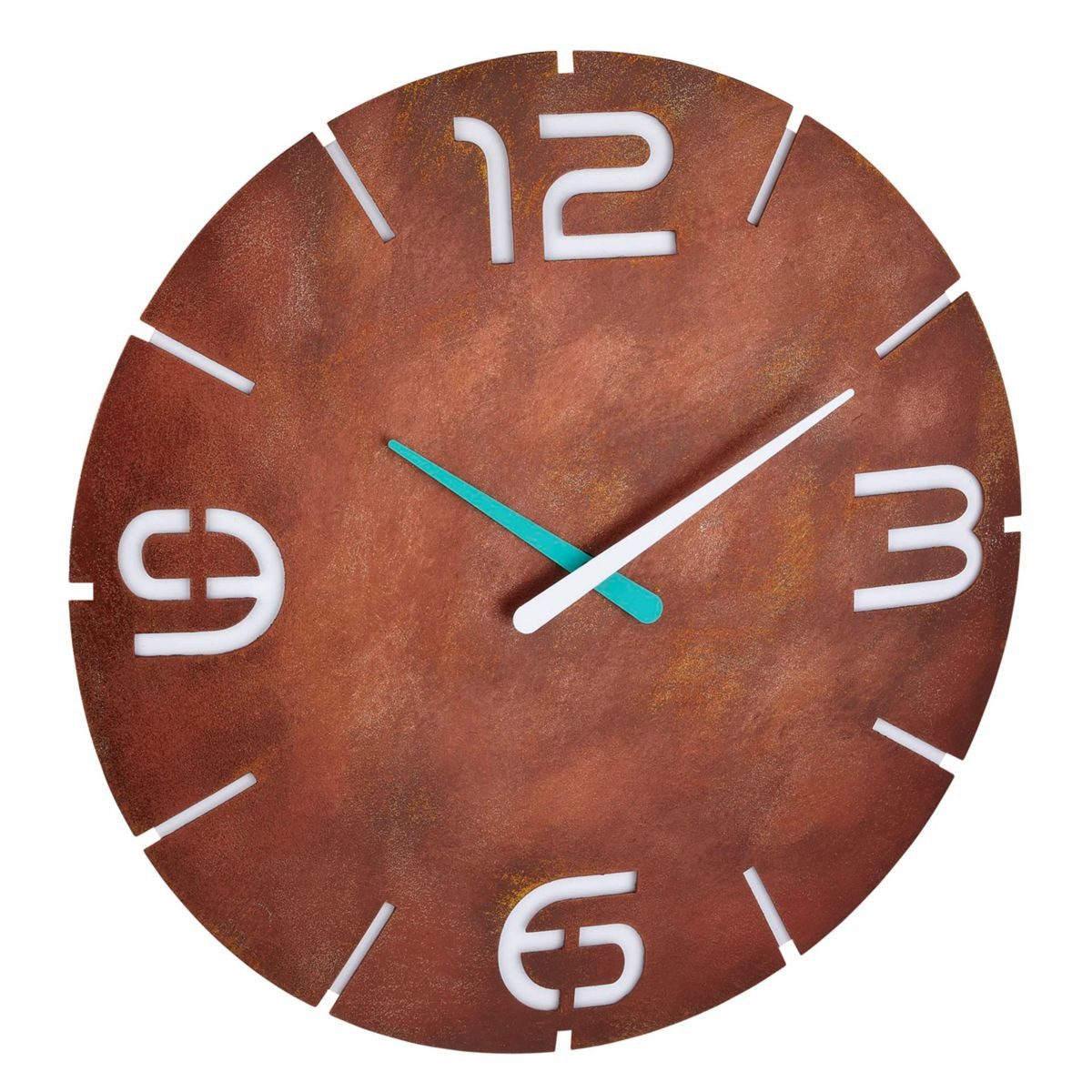 TFA Dostmann Wecker 60.3536.08 Contour Rost-Optik, Alarm Clock
