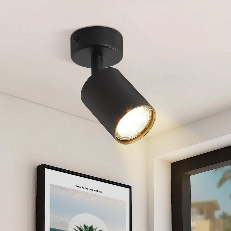 Zmh Led Deckenstrahler Modern Deckenleuchte Gu10 Drehbar