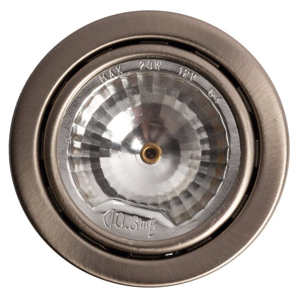 Click Licht Einbauleuchte Einbaustrahler Aus Edelstahl G4 Max 20w