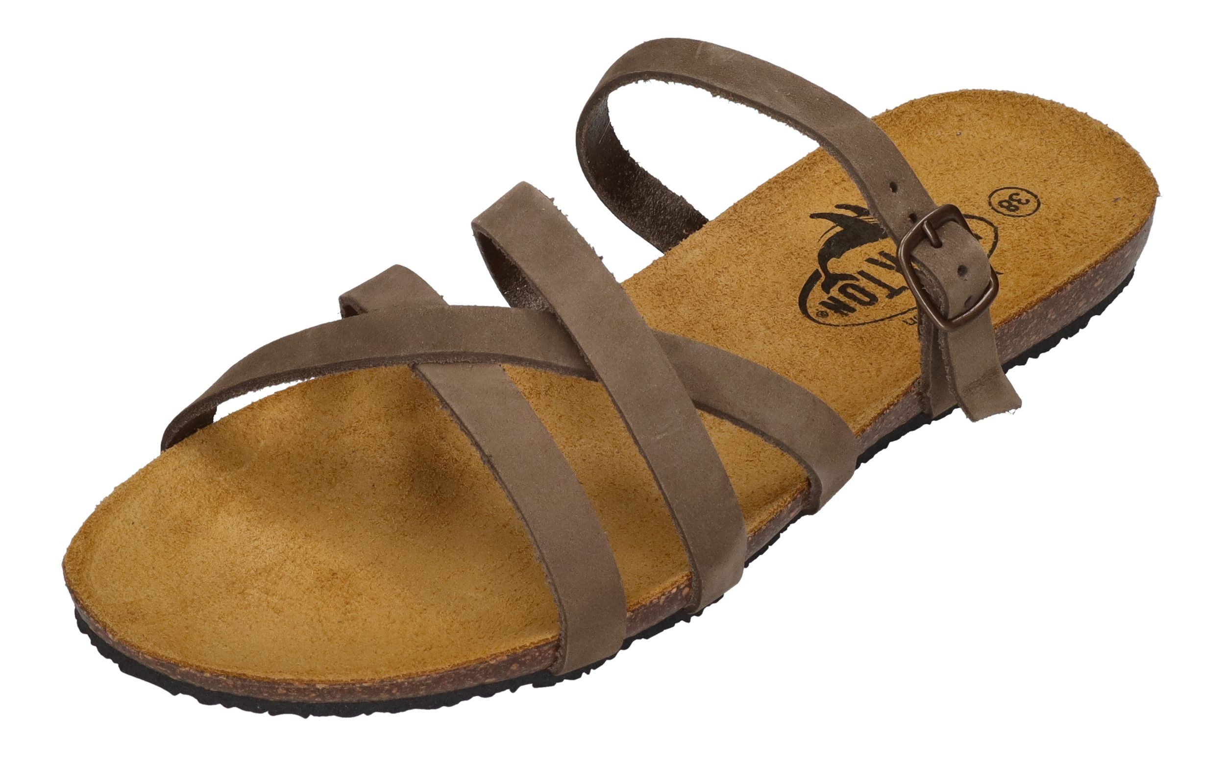 Plakton MAM AISHA Pantolette Kaki