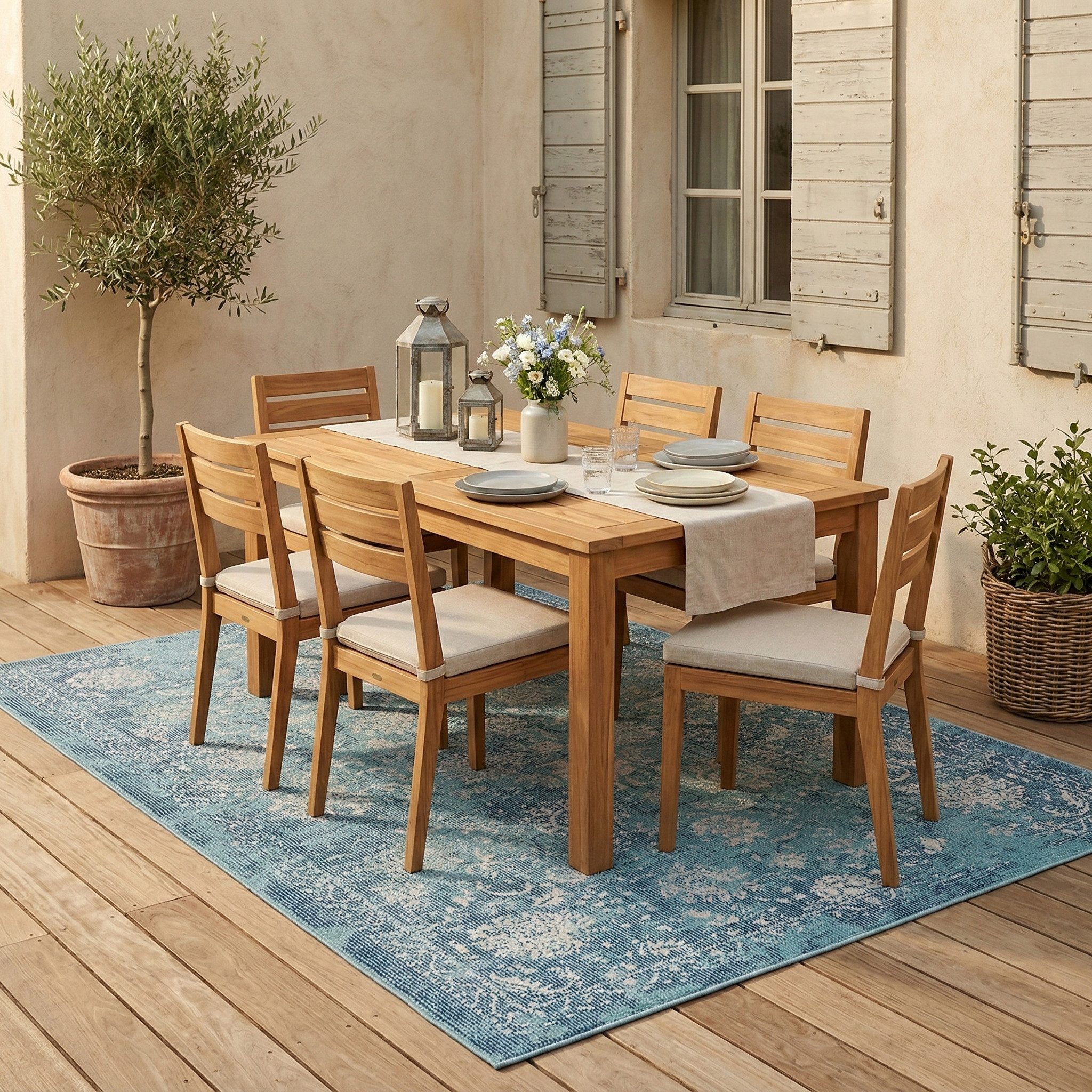 Pergamon Outdoorteppich Indoor Outdoor Teppich Lagos Vintage ...