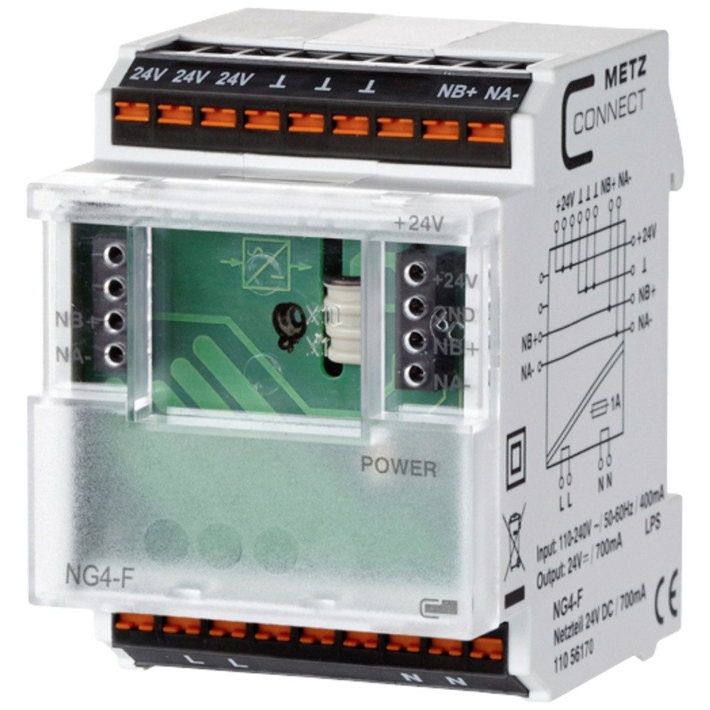 Metz Connect Metz Connect Ng4 F Netzgerät 24 V Dc 700 Ma 16 W Inhalt 1 St Hutschienen Netzteil