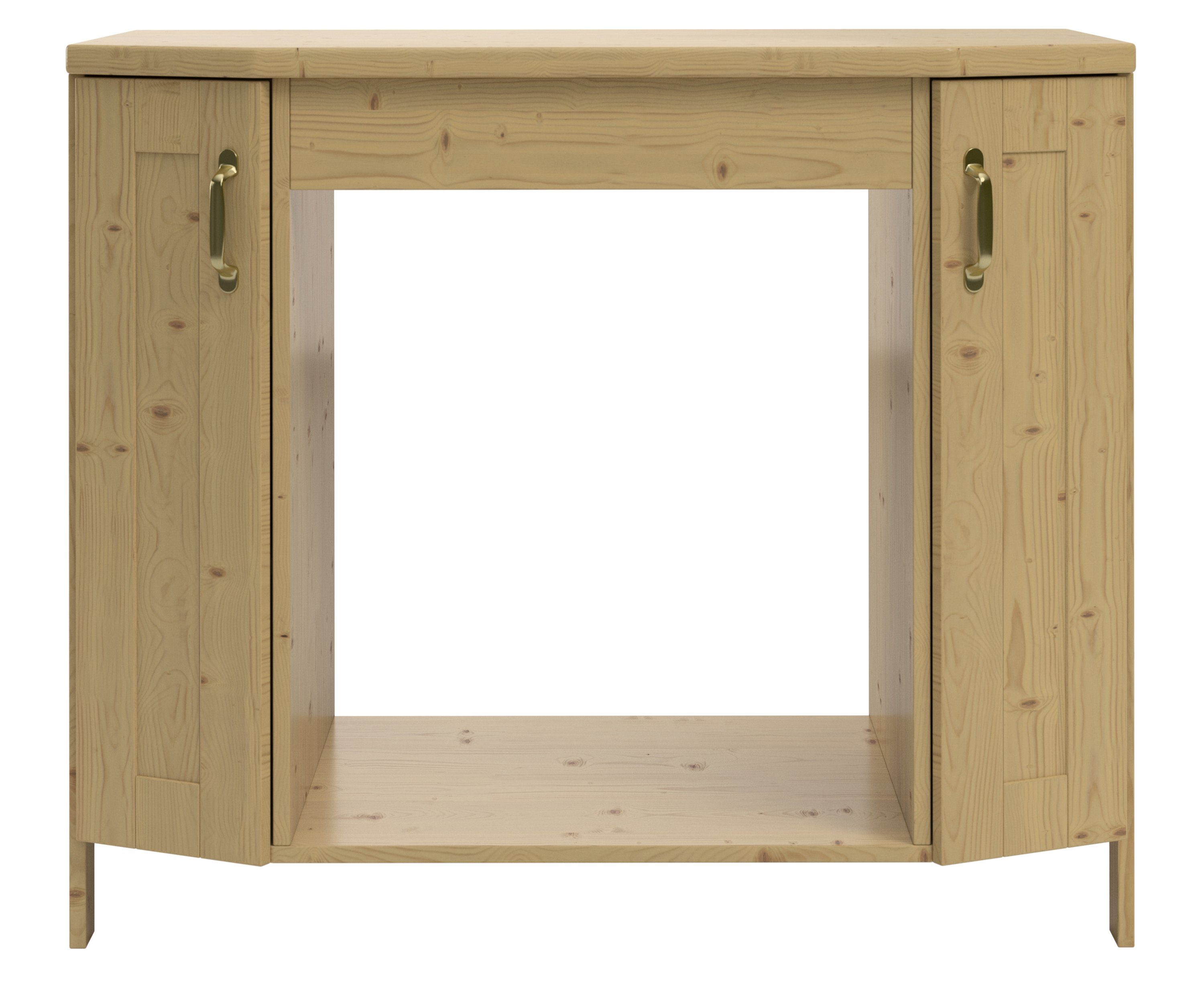 Home Affaire Herdumbauschrank Alba 1 St Breite 100 Cm Kiefer Massiv