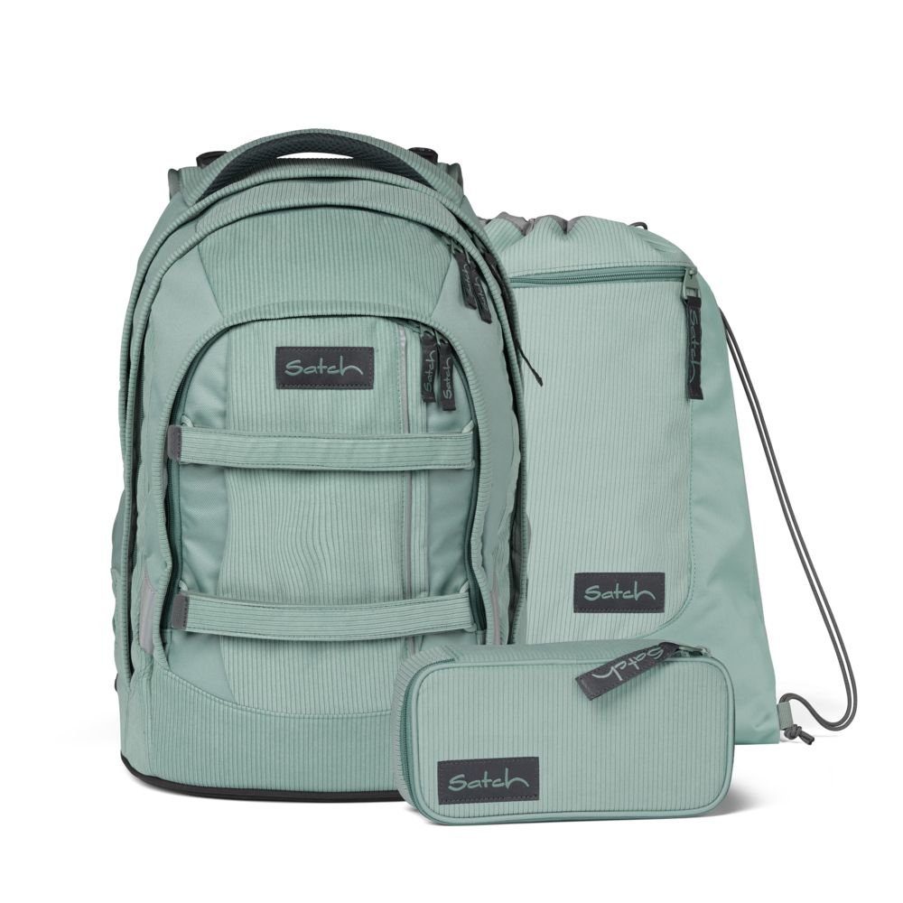 Satch Schulrucksack Pack Schulrucksack-Set Retro Mint, Tornister, Ranzen