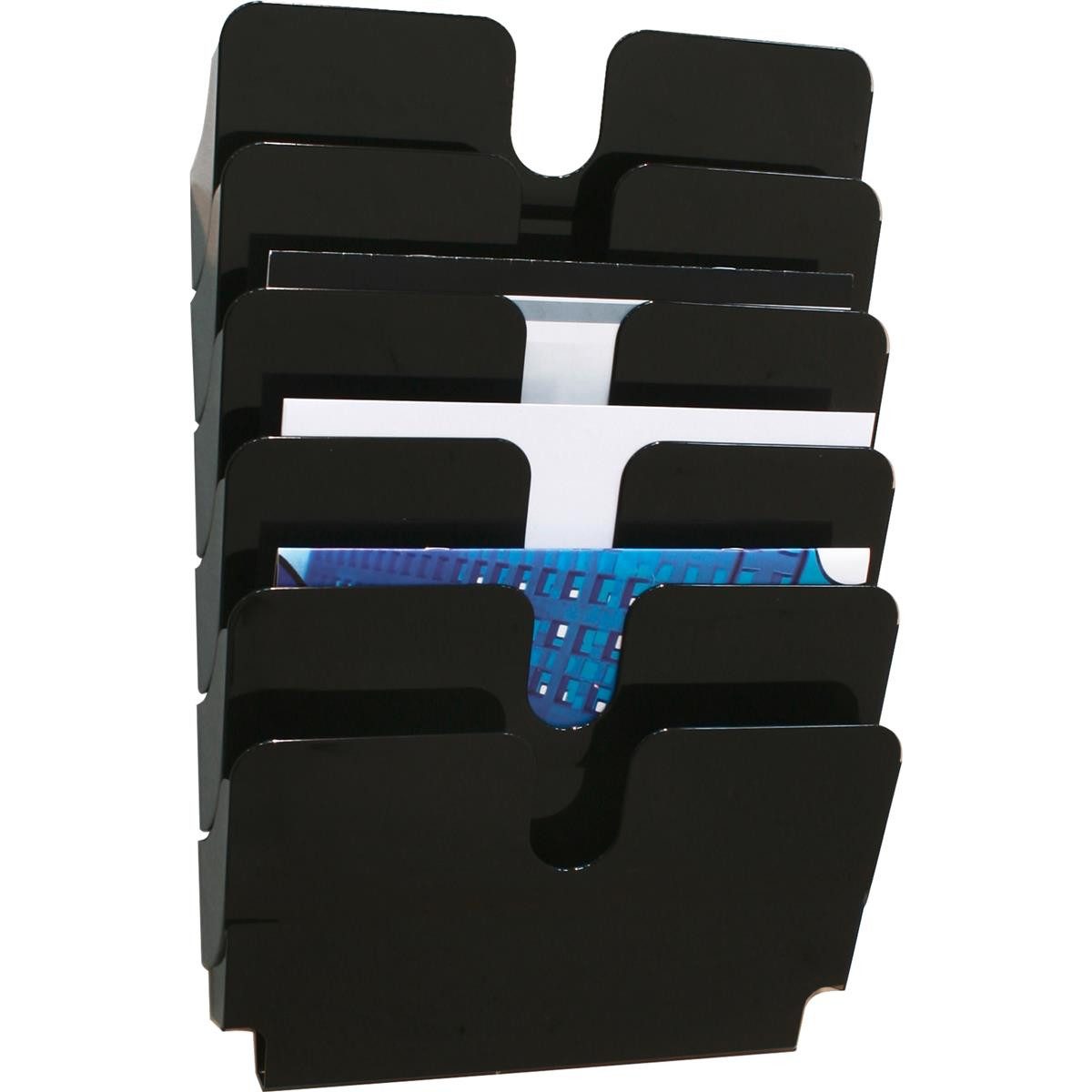 DURABLE Zeitungsständer DURABLE Prospektspenderset Querformat Flexiplus ...