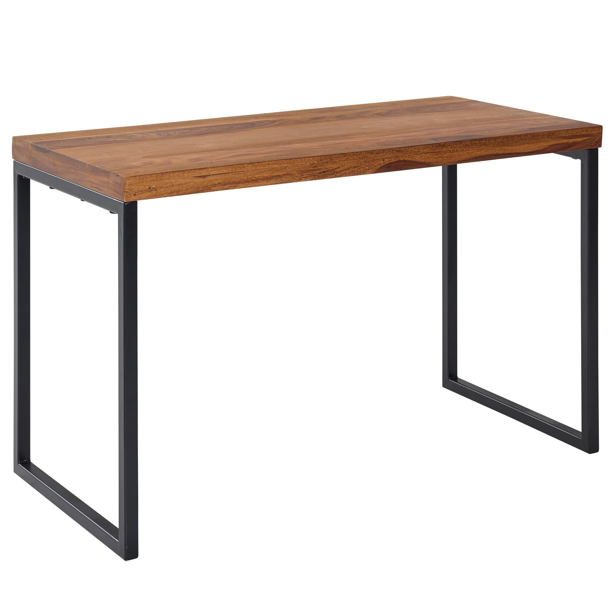 Wohnling Schreibtisch Wl6518 117x59x765 Cm Sheesham Massivholz Mit