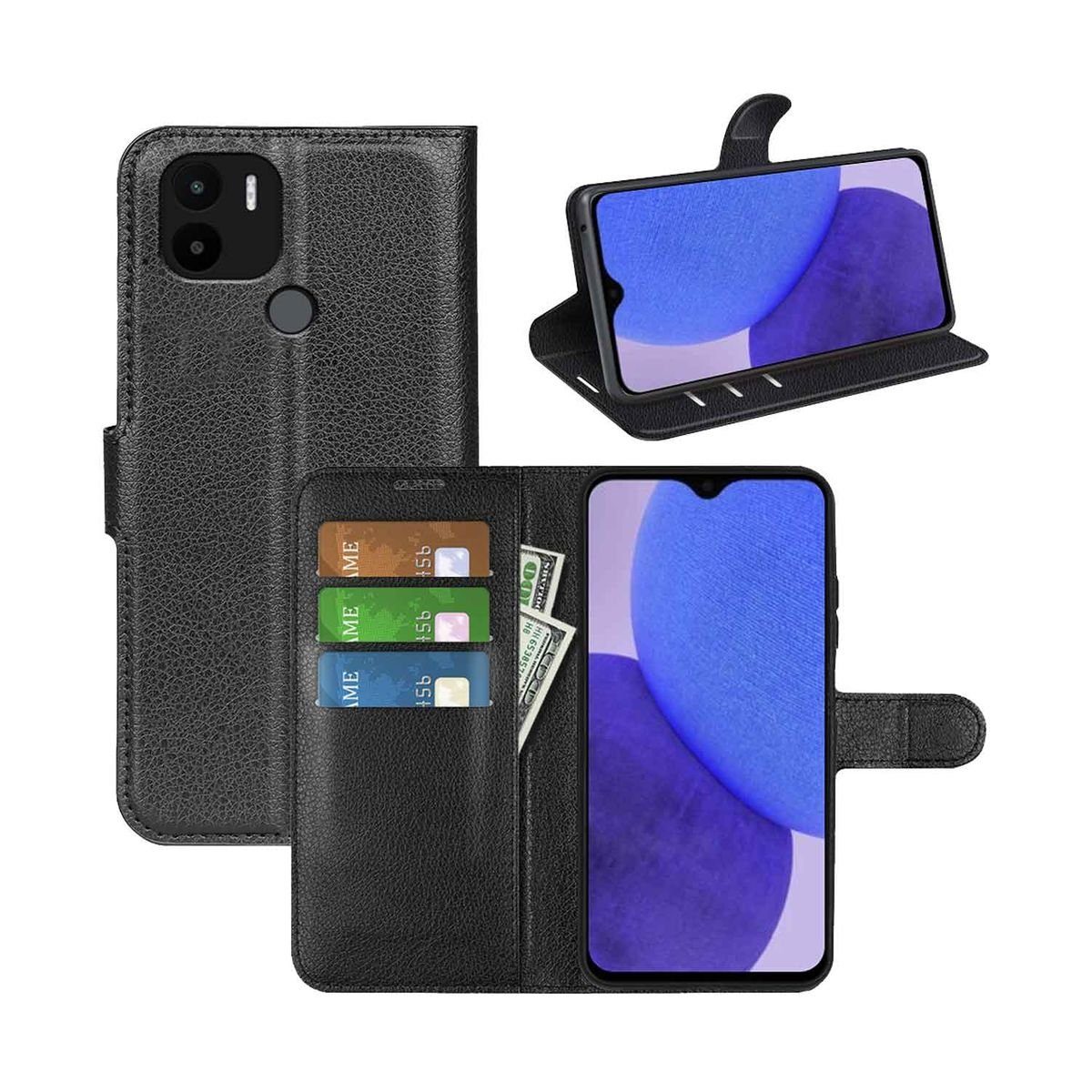 Wigento Handyhülle Für Xiaomi Redmi A1 Plus Handy Tasche Wallet