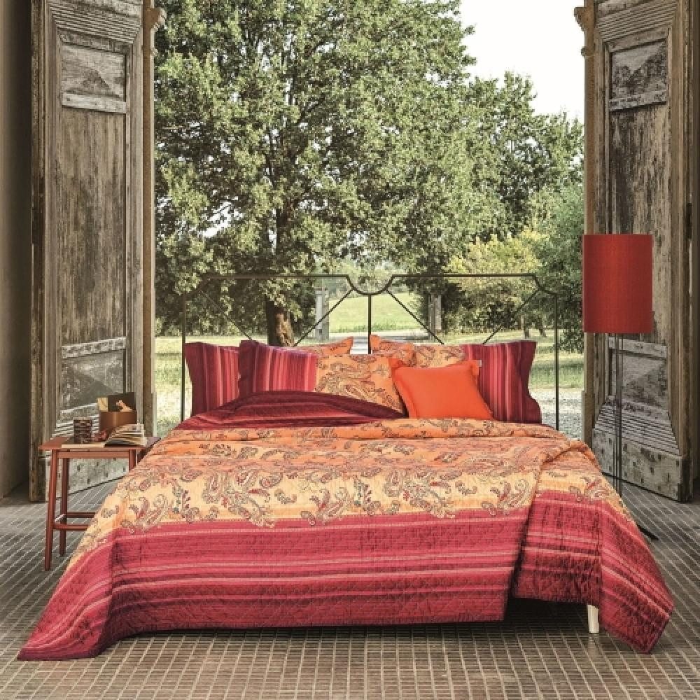 Bassetti Bettwäsche TOSCA O1 200 x 200 cm, Mako-Satin, 3 teilig, Bettbezug