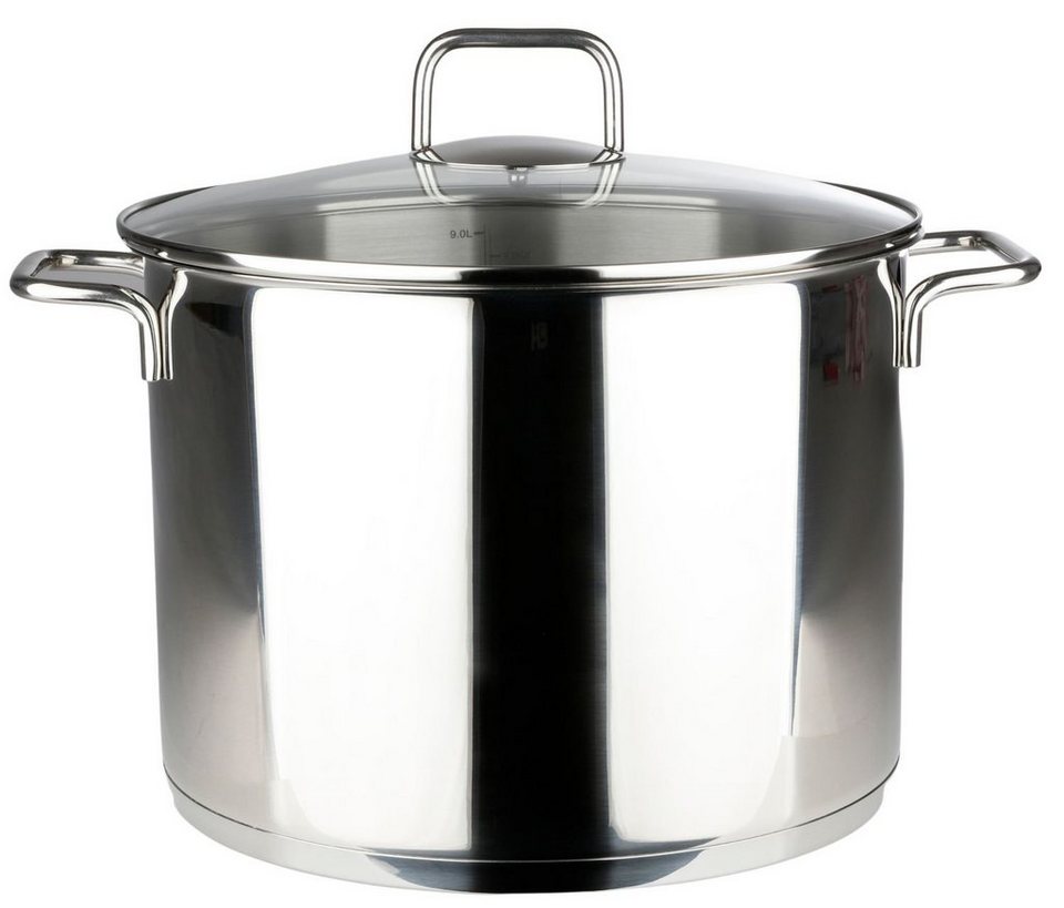 Buri Kochtopf Edelstahl Kochtopf 95l Mit Deckel Universaltopf Topf