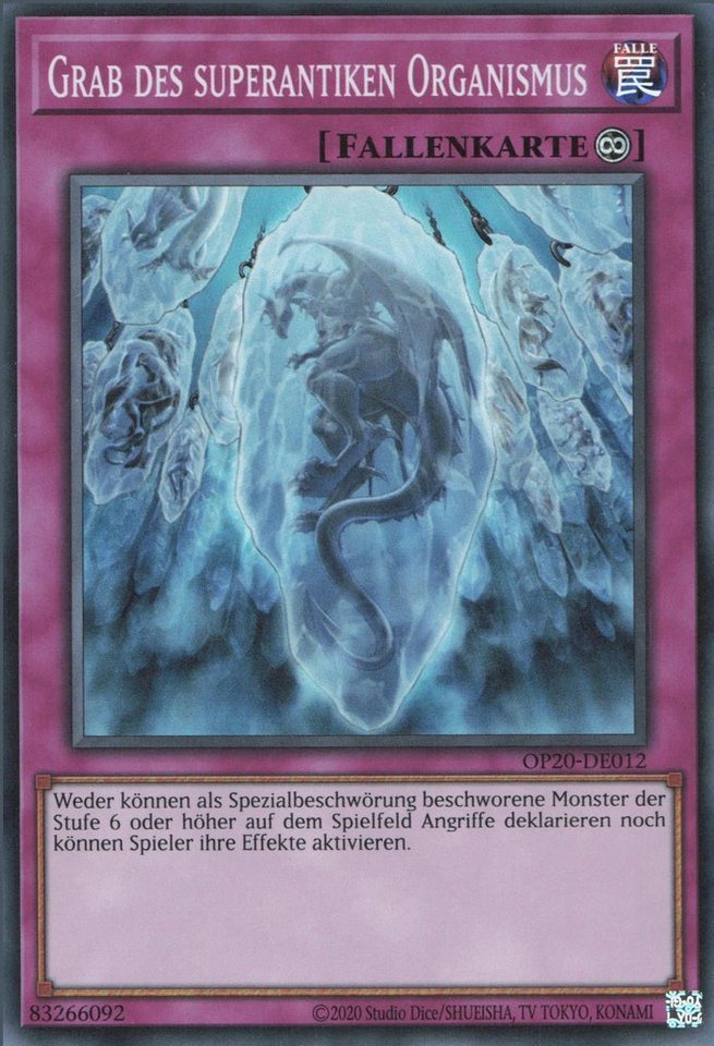 Recollectibles Sammelkarte Yugioh Karte Grab Des Superantiken