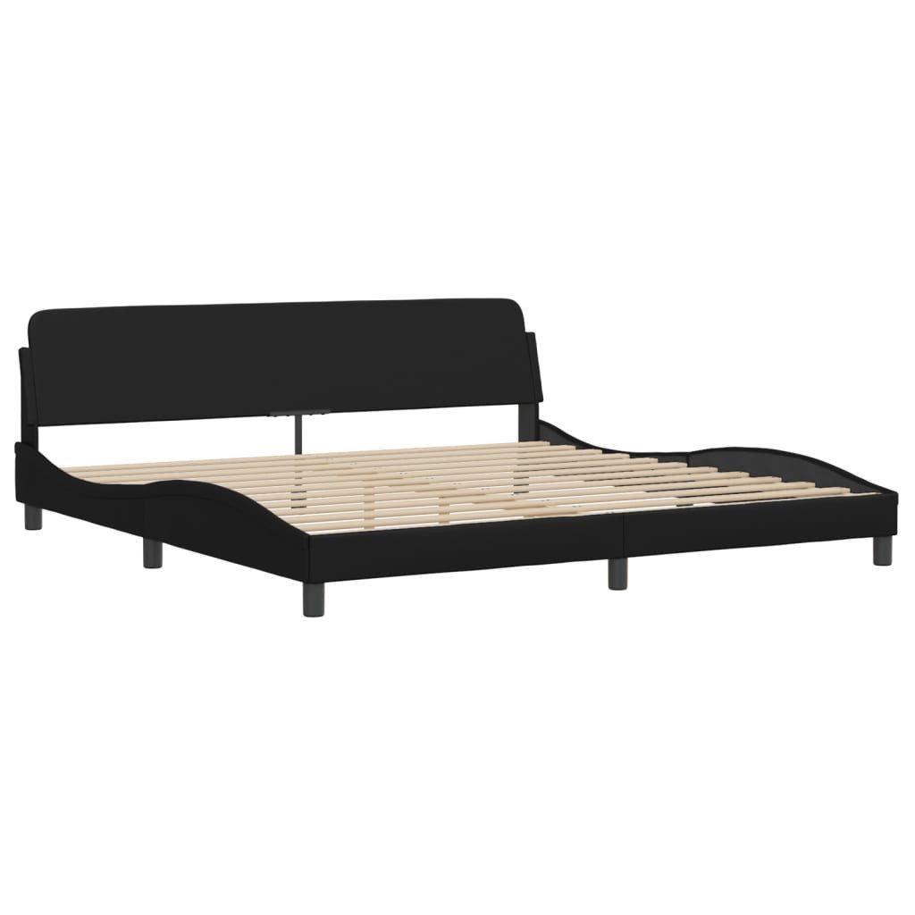 Bett Schwarz 200x200