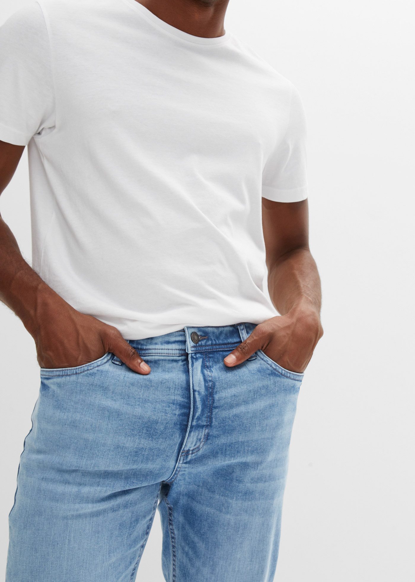 bonprix Regular-fit-Jeans mit Stretch-Material, Komfortschnitt, im ...