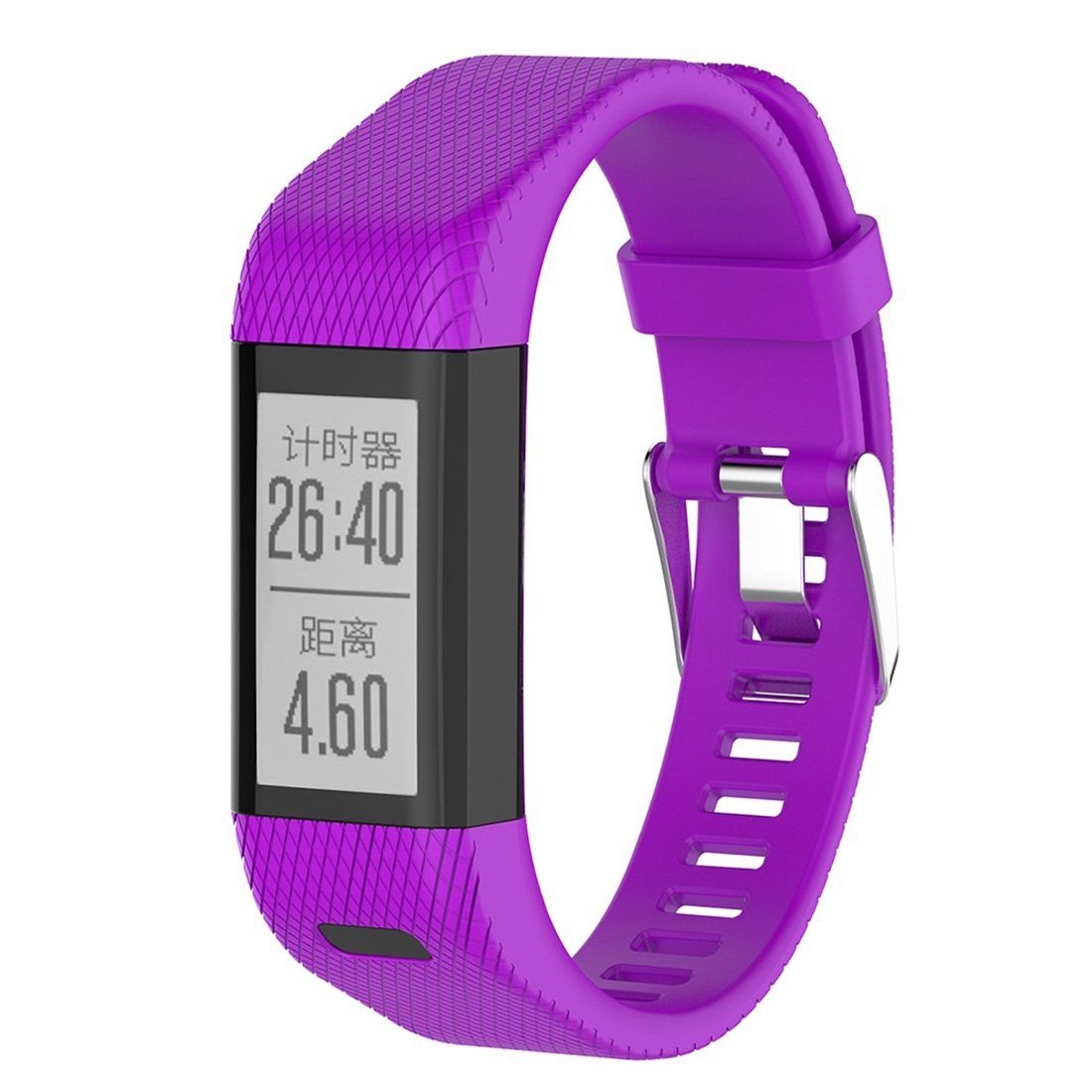 Wigento Smartwatch Armband Für Garmin Vivosmart Hr Plus Hochwertiges