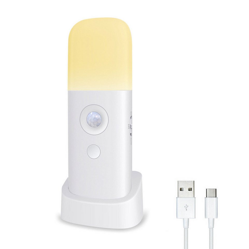 Dopwii Nachtlicht Led Körper Sensor Licht 2000mah Dimmbares