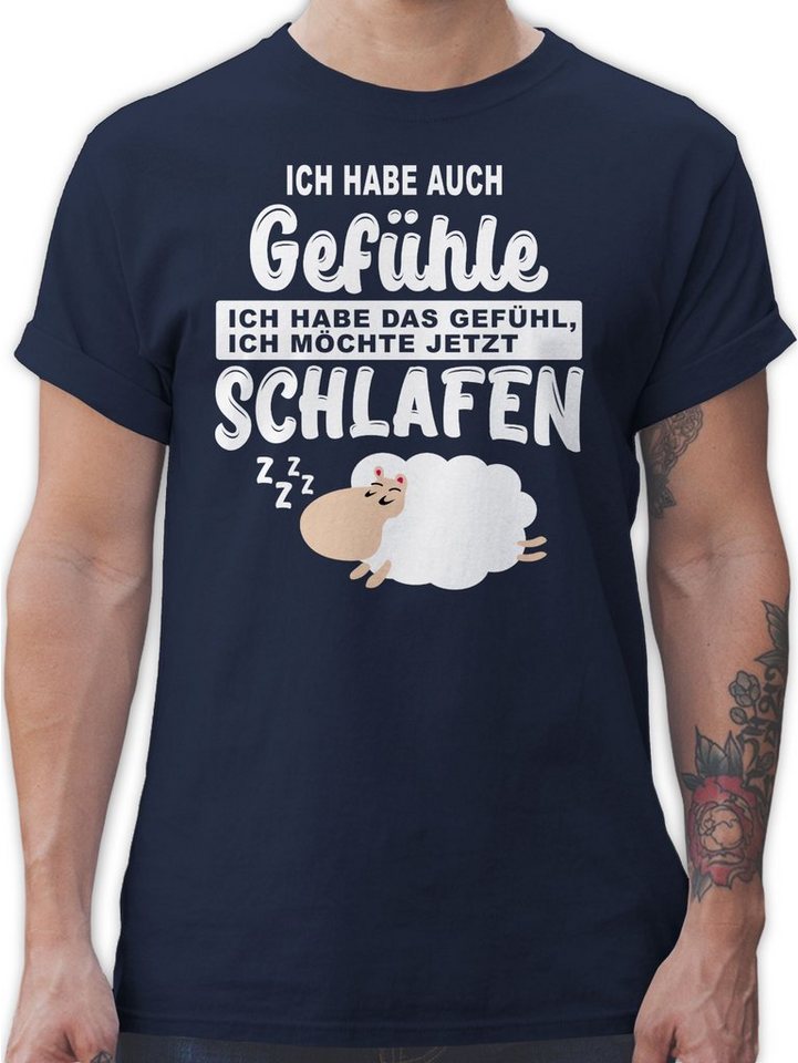 Shirtracer T-Shirt Ich habe auch Gefühle Ich habe das Gefühl ich möchte ... Shirtracer T-Shirt Ich habe auch Gefühle Ich habe das Gefühl ich möchte ...