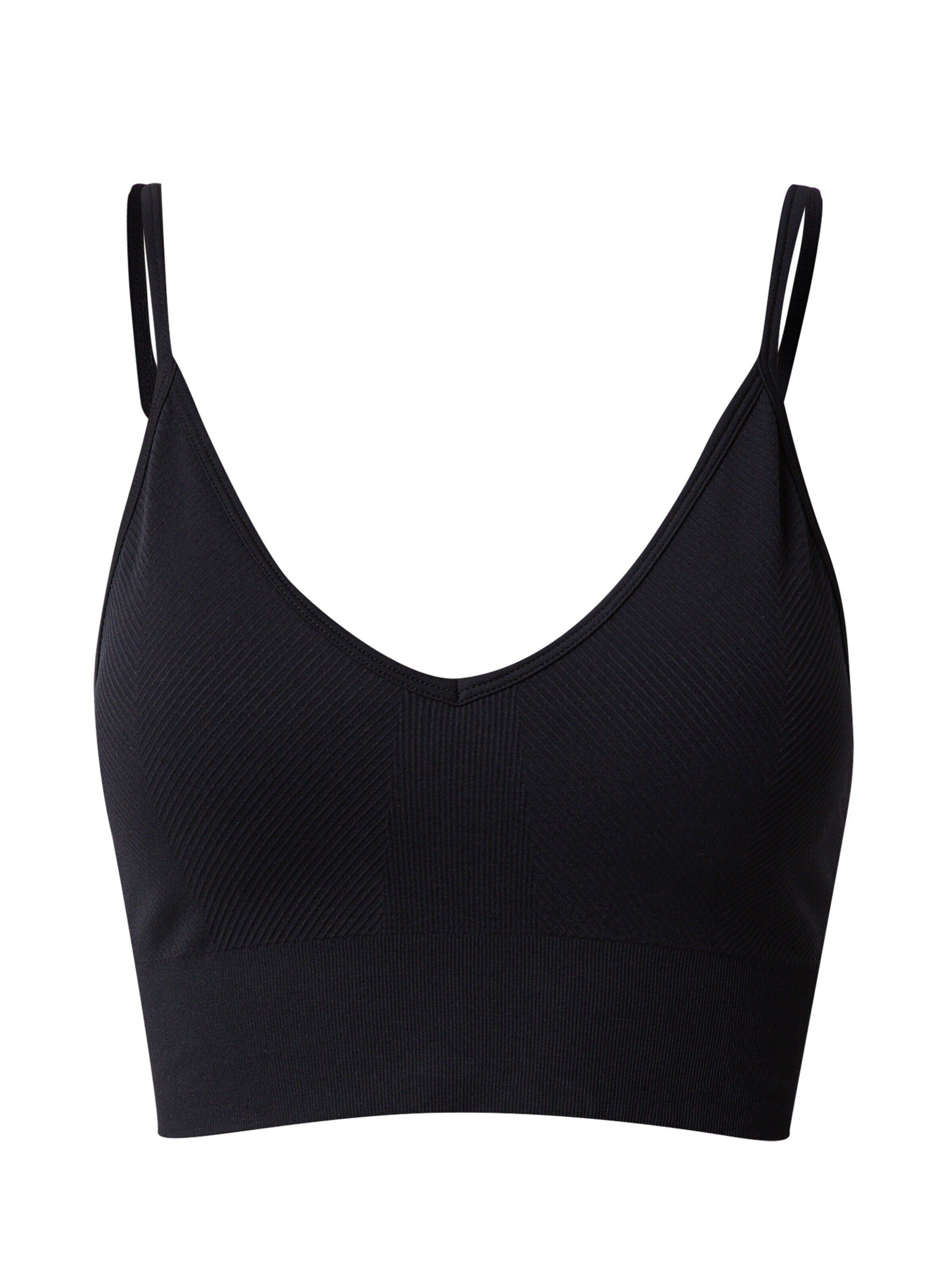 Roxy Sport-BH (1-tlg) Plain/ohne Details, Strukturierter Griff