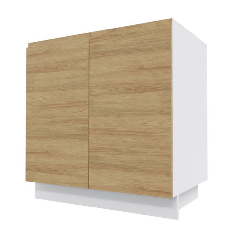 Feldmann Wohnen Unterschrank Arezzo 1 St 80cm Front Und Korpusfarbe