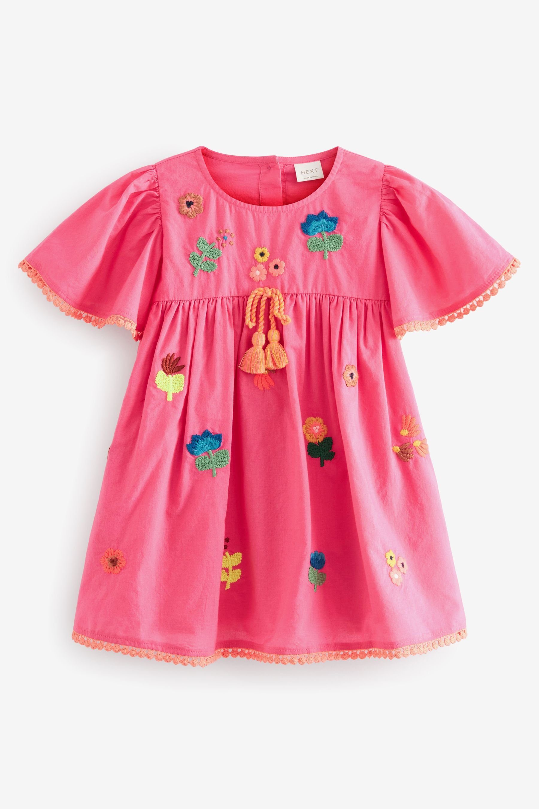 Next Sommerkleid Besticktes Kaftan Kleid 1 Tlg Design Mit Style Aus