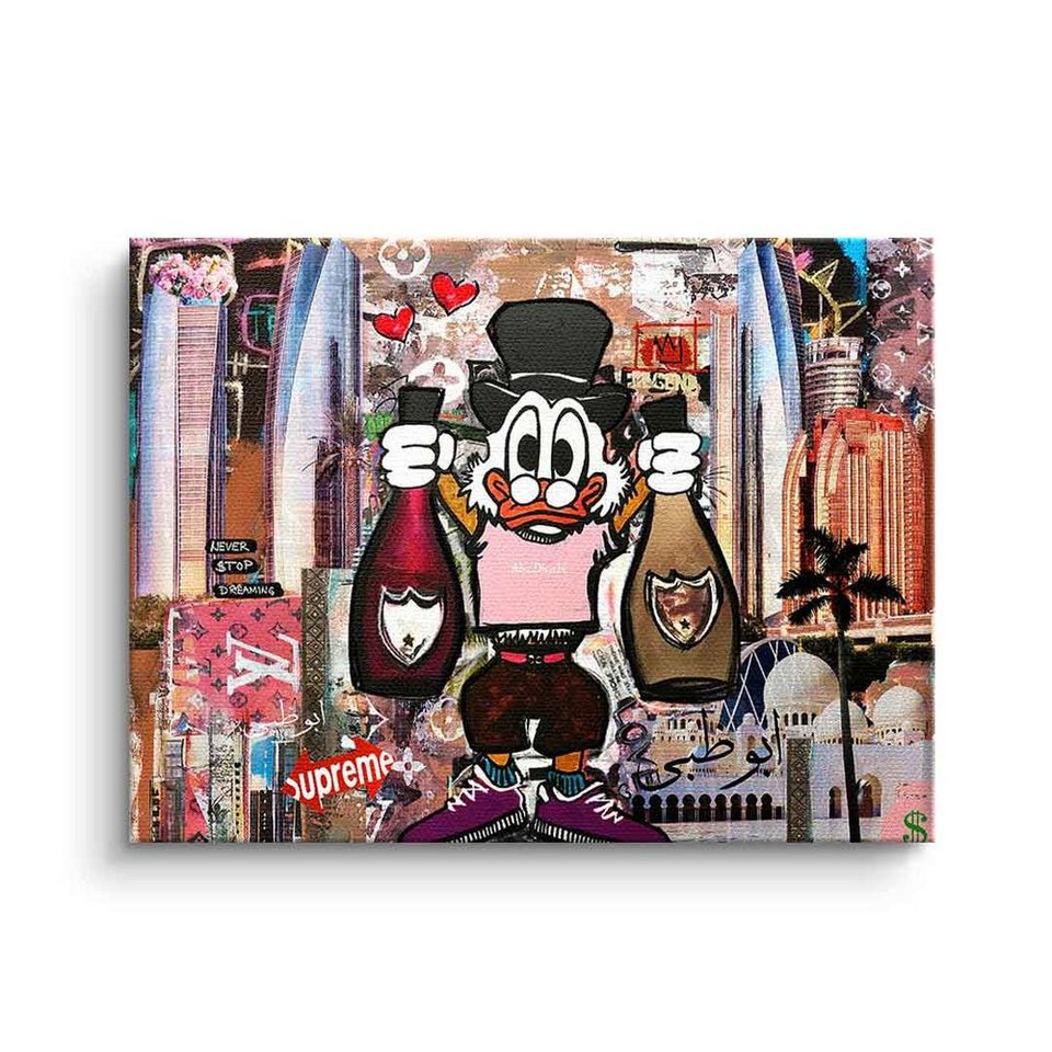 Dotcomcanvas® Leinwandbild Dagobert Abu Dhabi Leinwandbild Dagobert