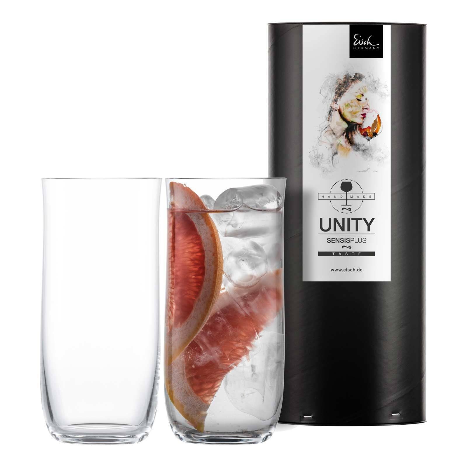 Eisch Longdrinkglas 2er Set Unity Sensis plus 460 ml, Kristallglas ...