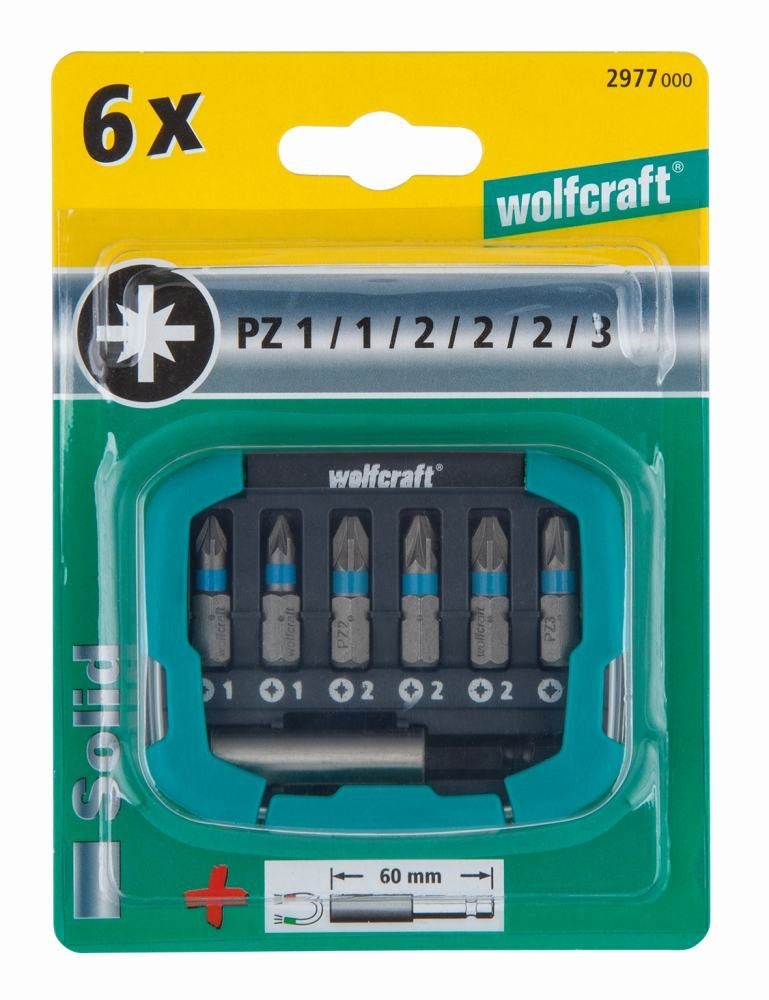 Wolfcraft Bit-Set Wolfcraft Bit-Set PZ 7-teilig