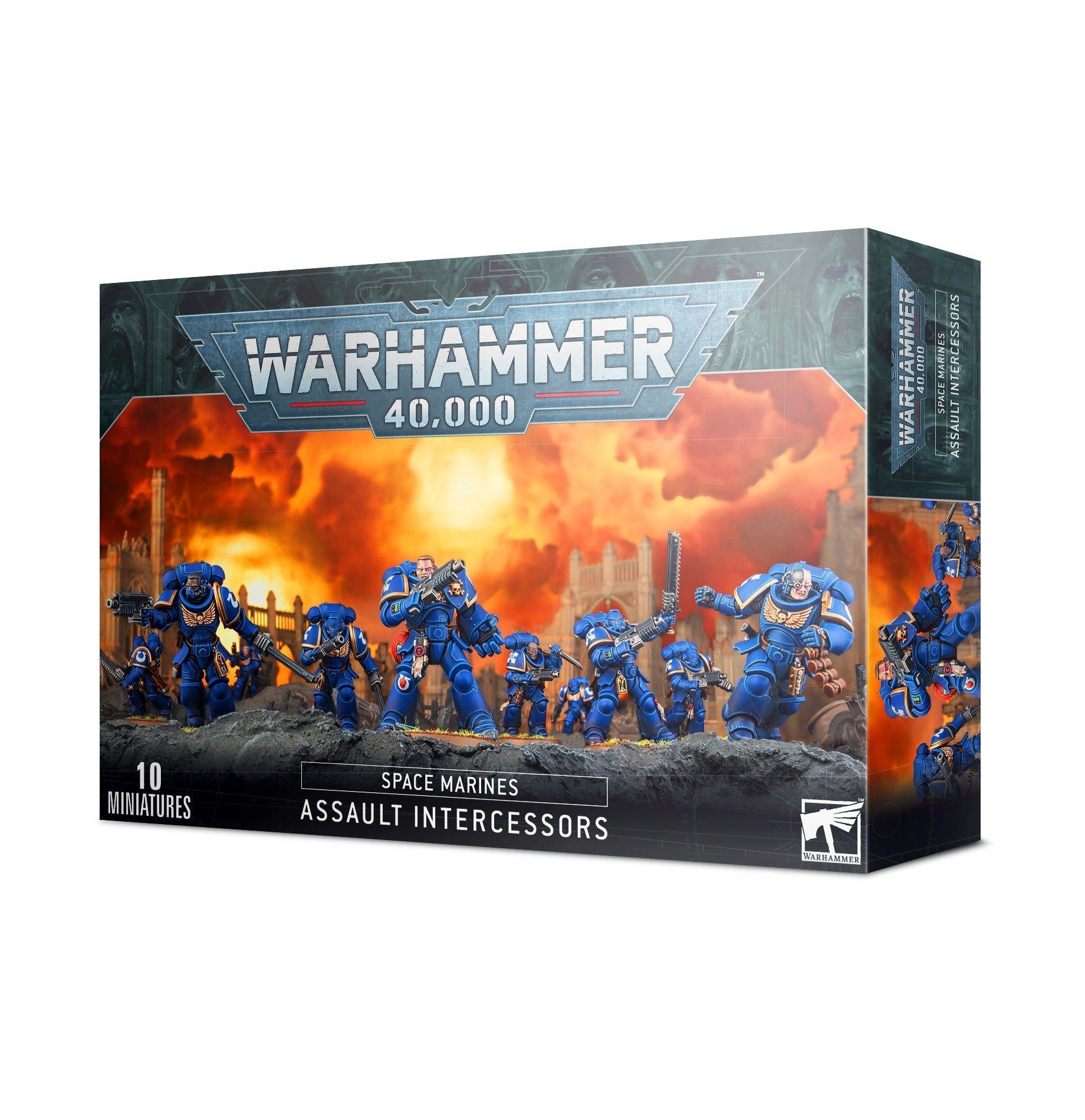 Games Workshop Spielfigur Space Marines: Sturm-Intercessoren