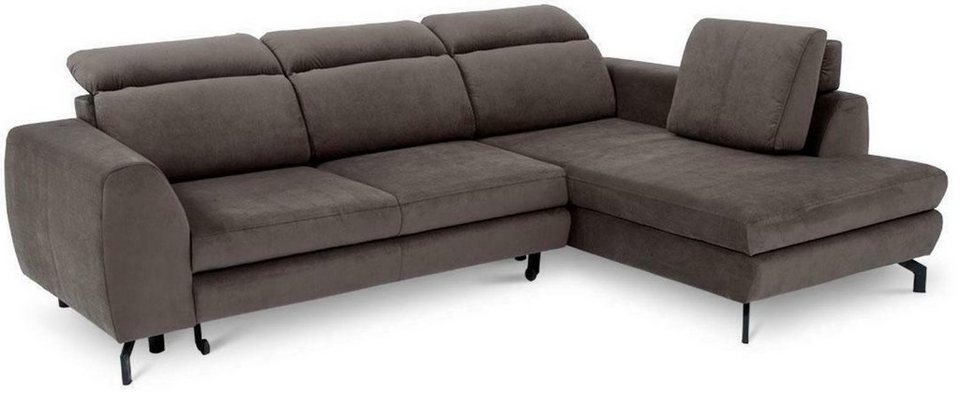Jvmoebel Sofa Design Ecksofa Schlafsofa Bettfunktion Couch Textil