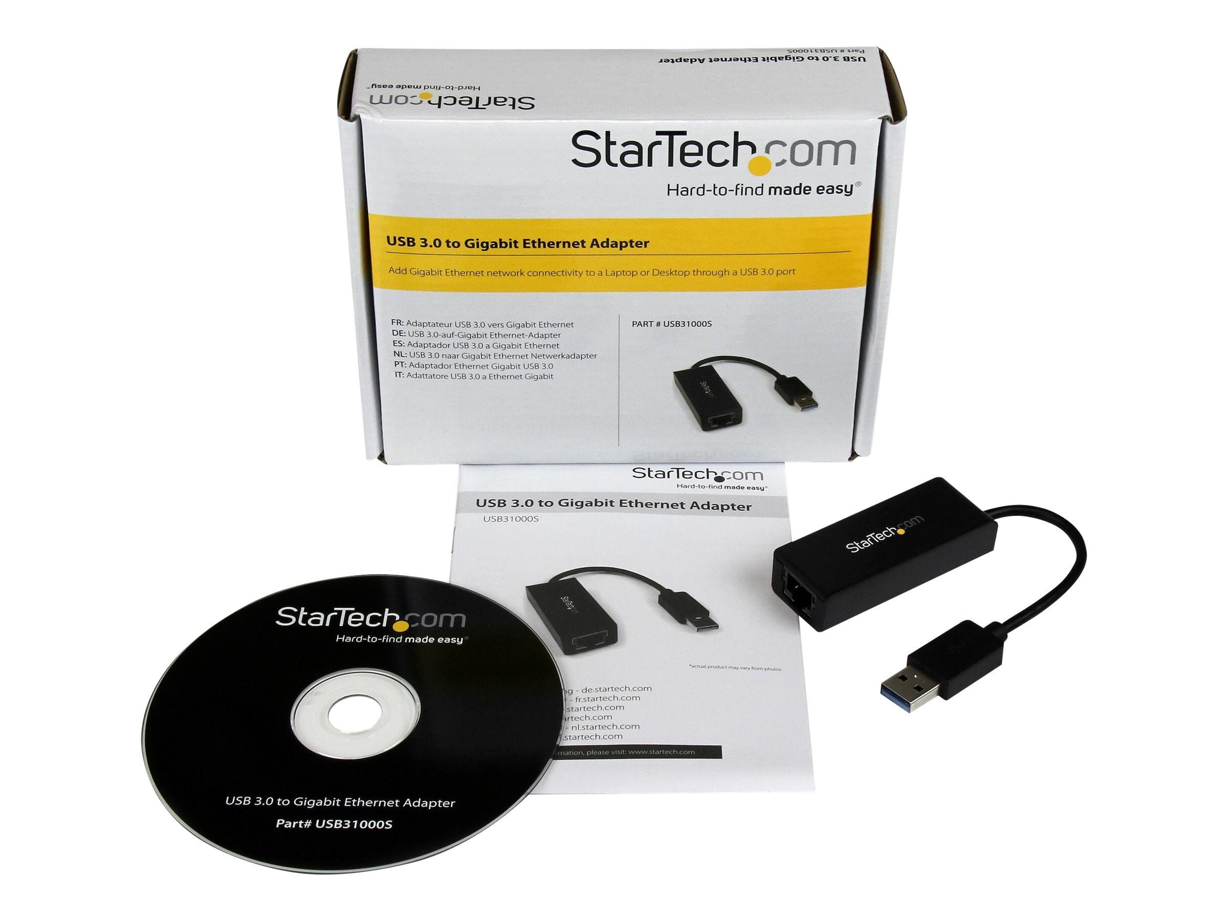 Startech.com STARTECH.COM USB 3.0 auf Gigabit Ethernet Lan Adapter ...