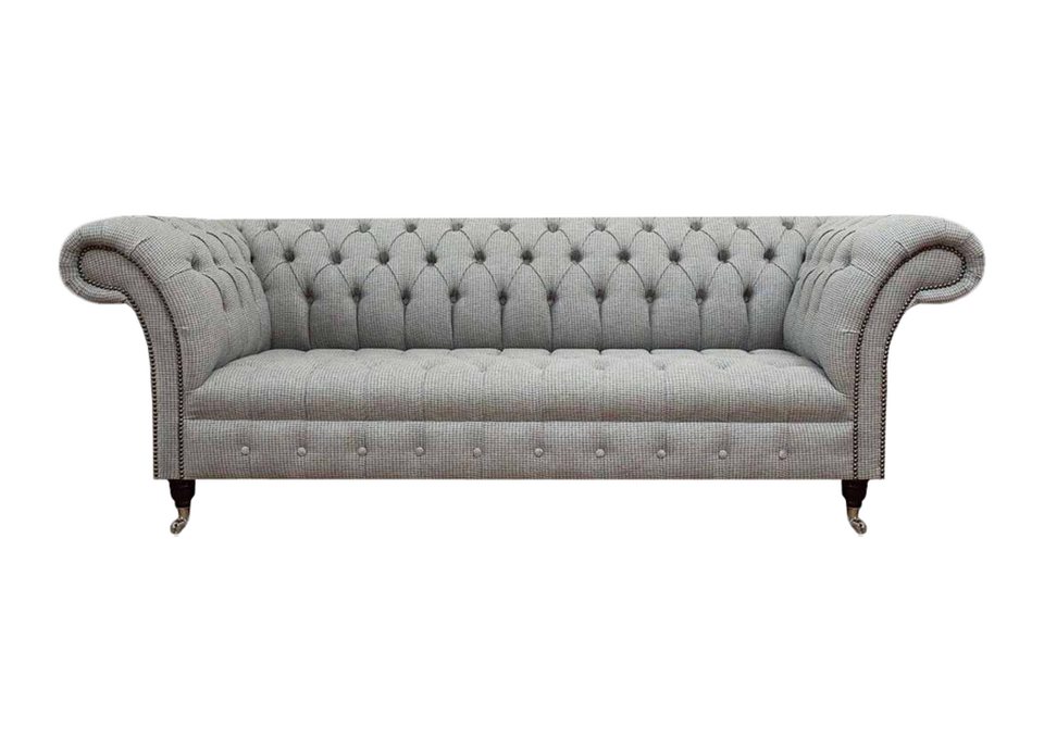 Jvmoebel Chesterfield Sofa Modern Sofa Dreisitze Couch Wohnzimmer