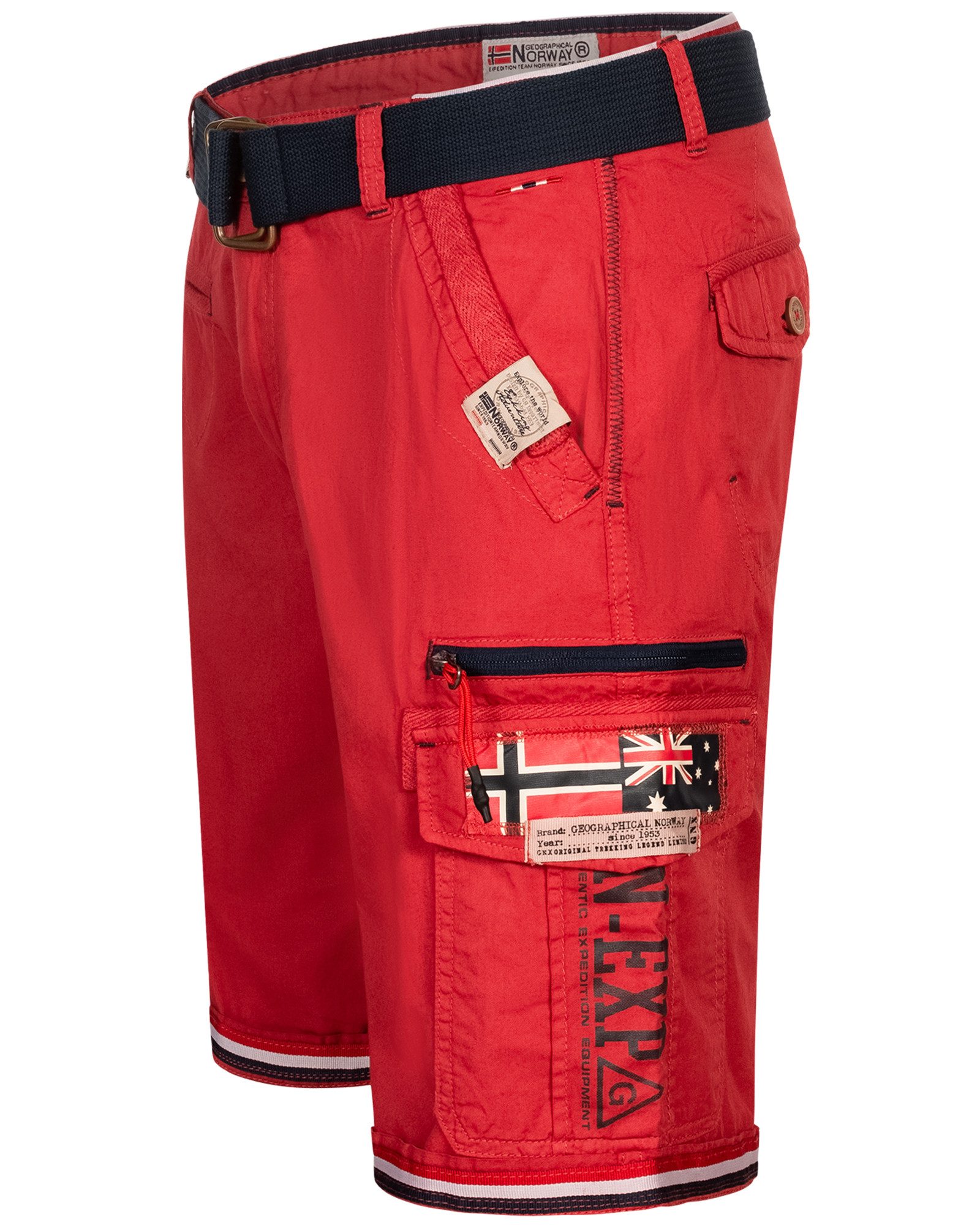 Geographical Norway Shorts Herren Cargo Shorts kurze Hose Short Bermuda ...